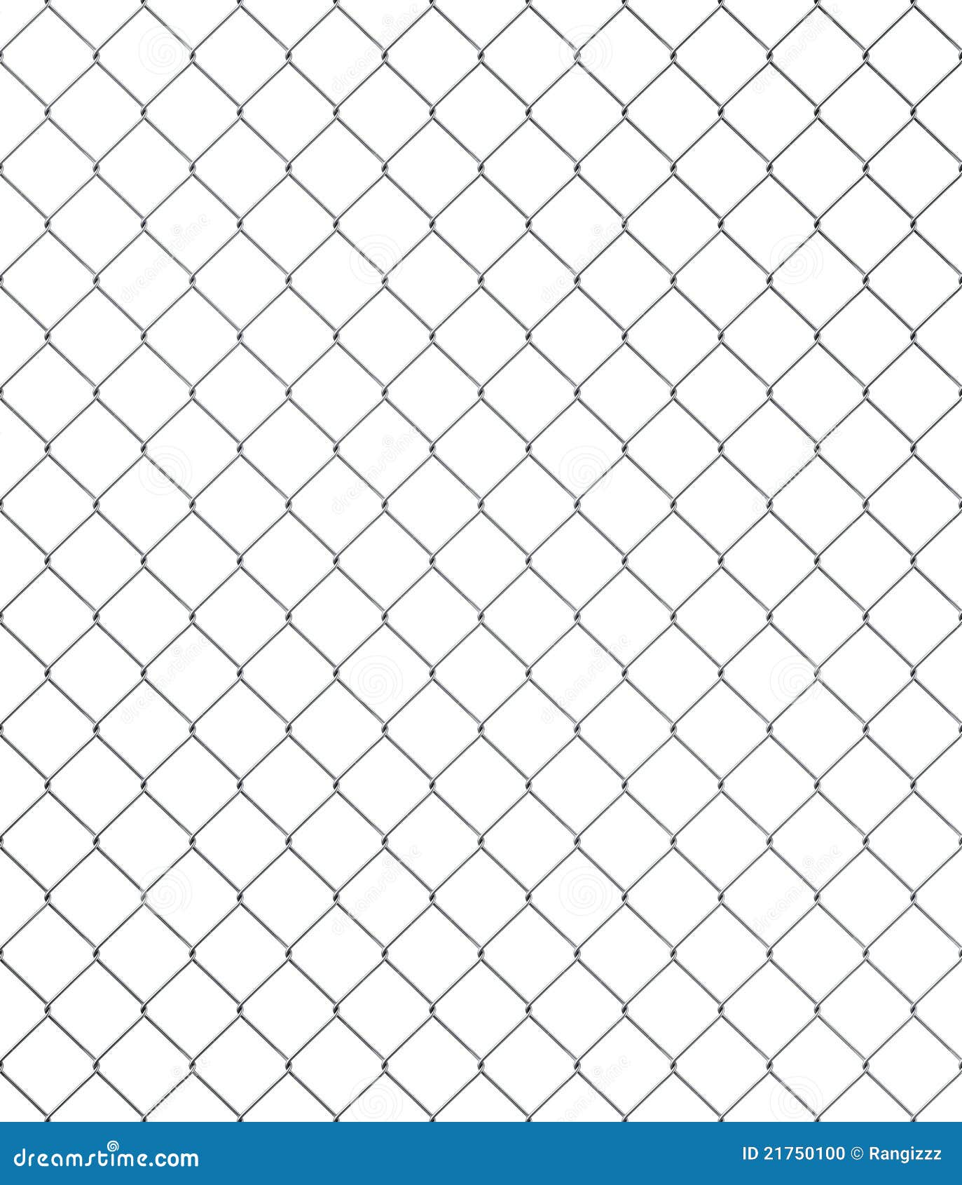 Seamless Chain- Link Fence on White Background Stock Illustration ...