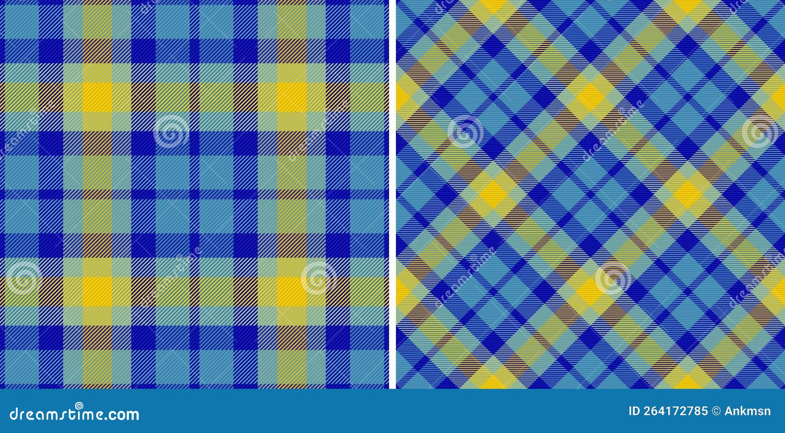 Seamless Check Background. Pattern Plaid Vector Stock Vector ...