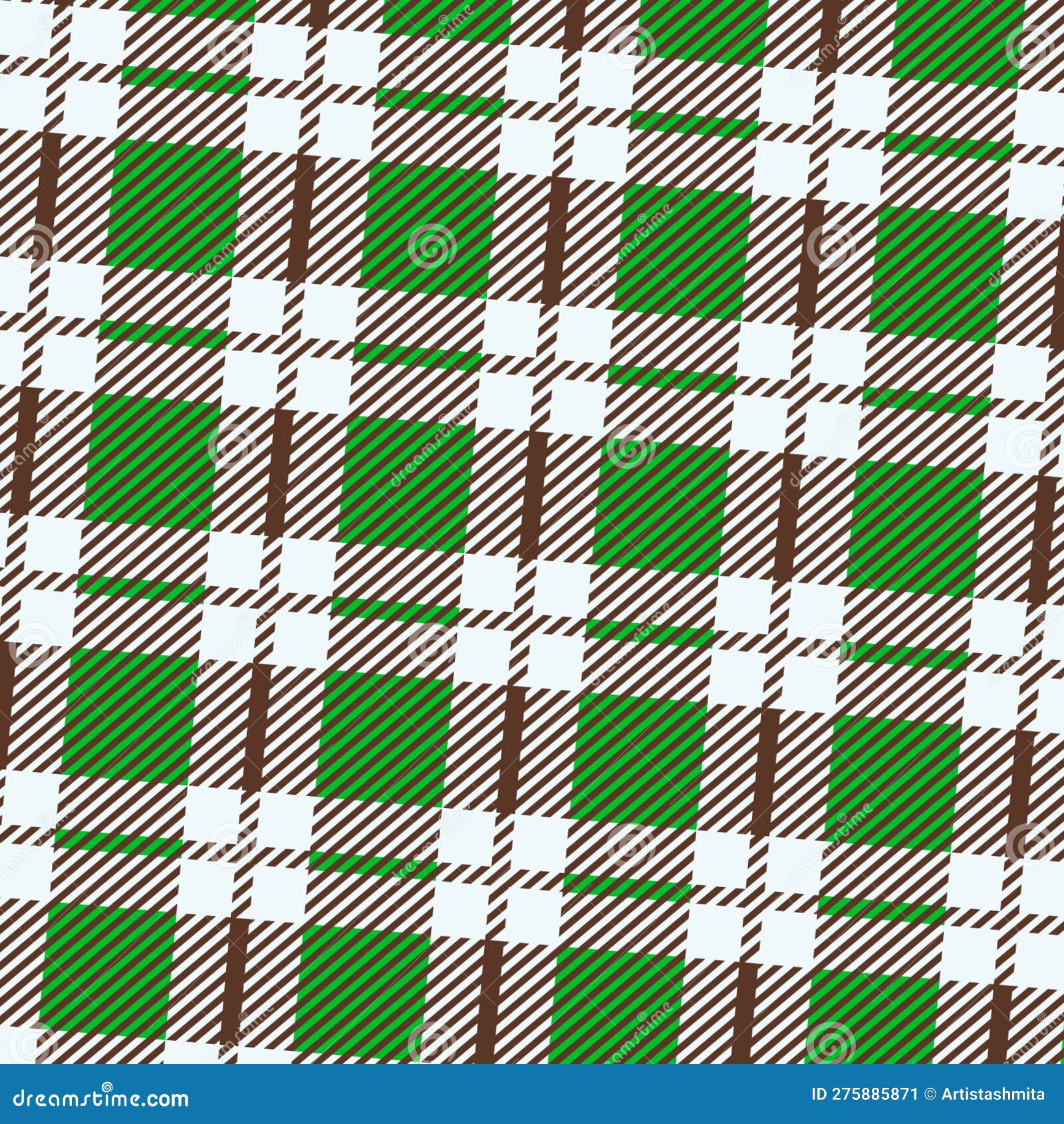 Checked Plaid Pattern Design Stock Illustration - Illustration of ...