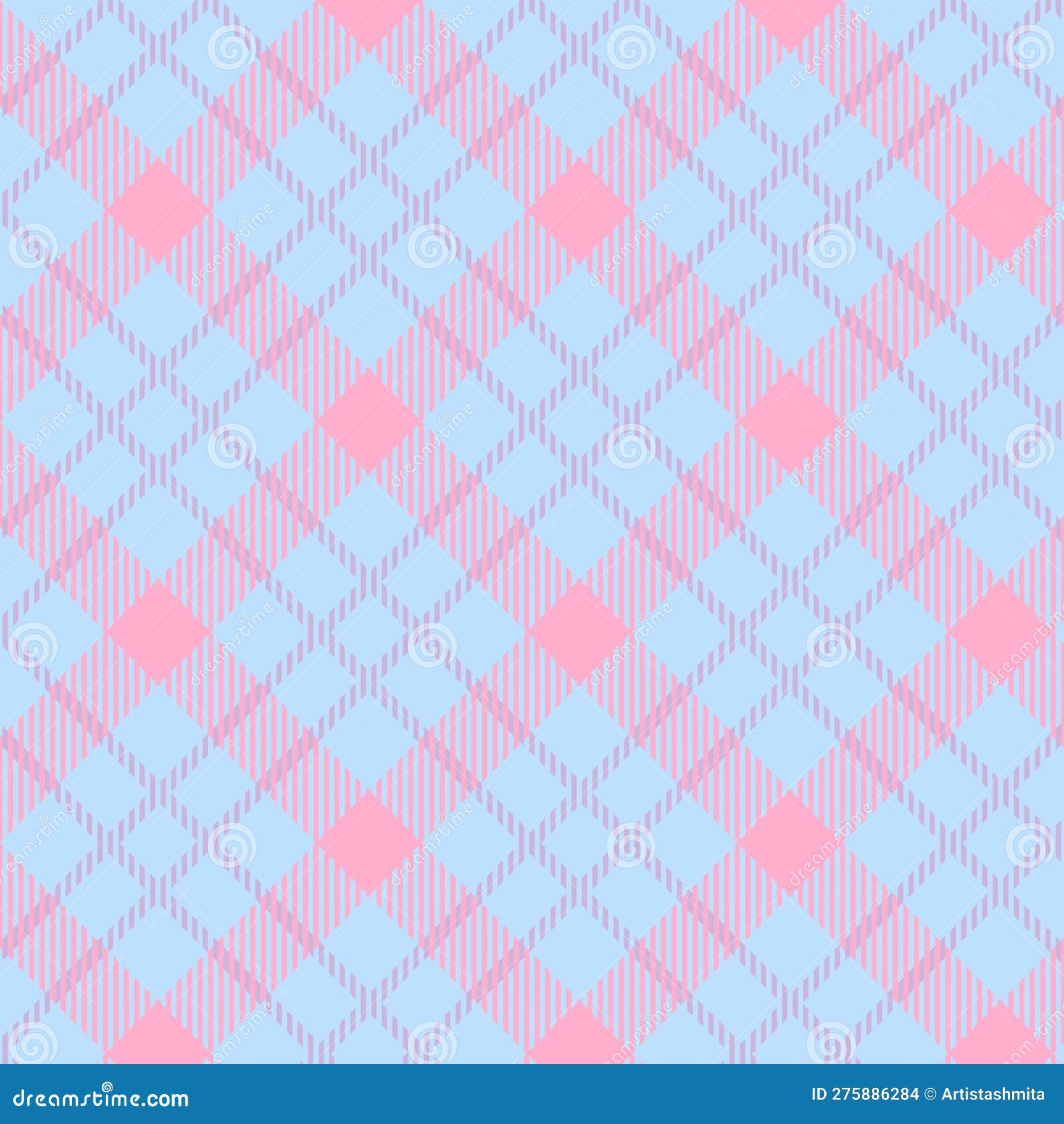 Checked Plaid Pattern Design Stock Illustration - Illustration of ...