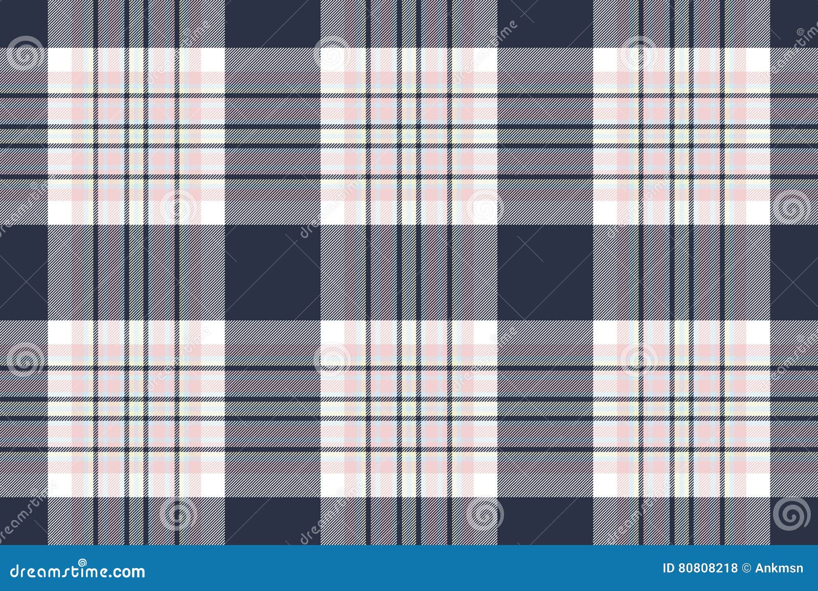 Seamless Check Shirt Fabric Texture Stock Vector - Illustration of ...