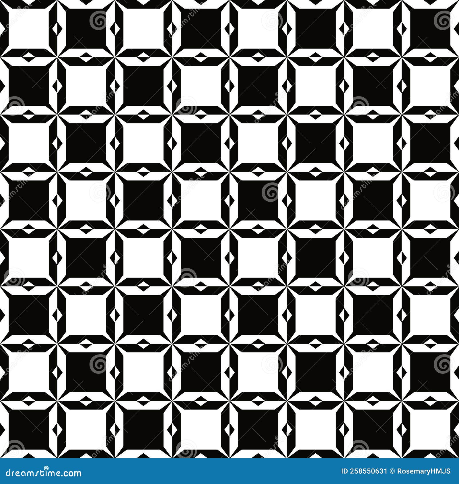 Checkerboard Geometric Tile Vector Background Pattern Design Stock ...