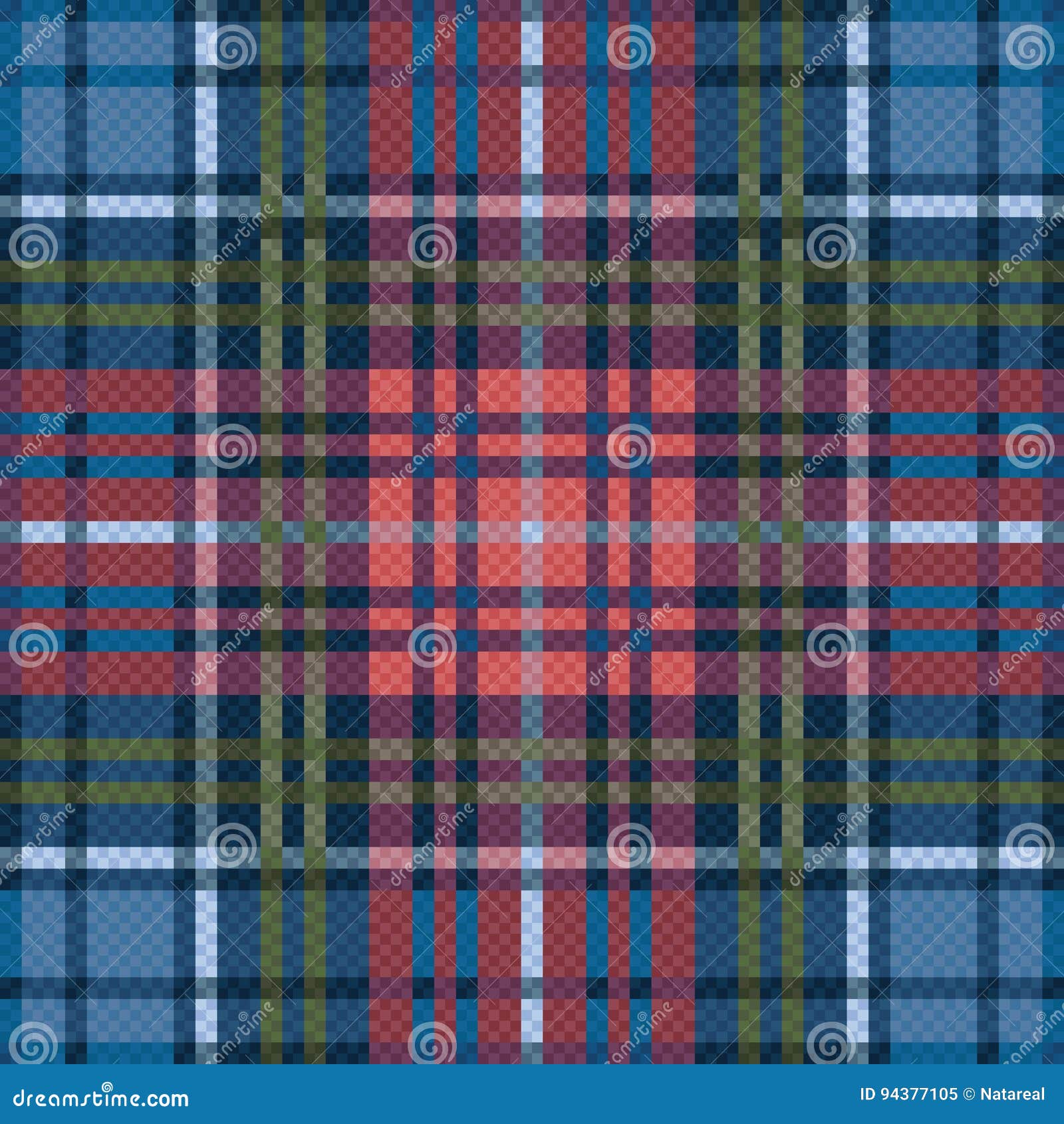 Seamless Checkered Muddy Pattern Stock Vector - Illustration of irish ...