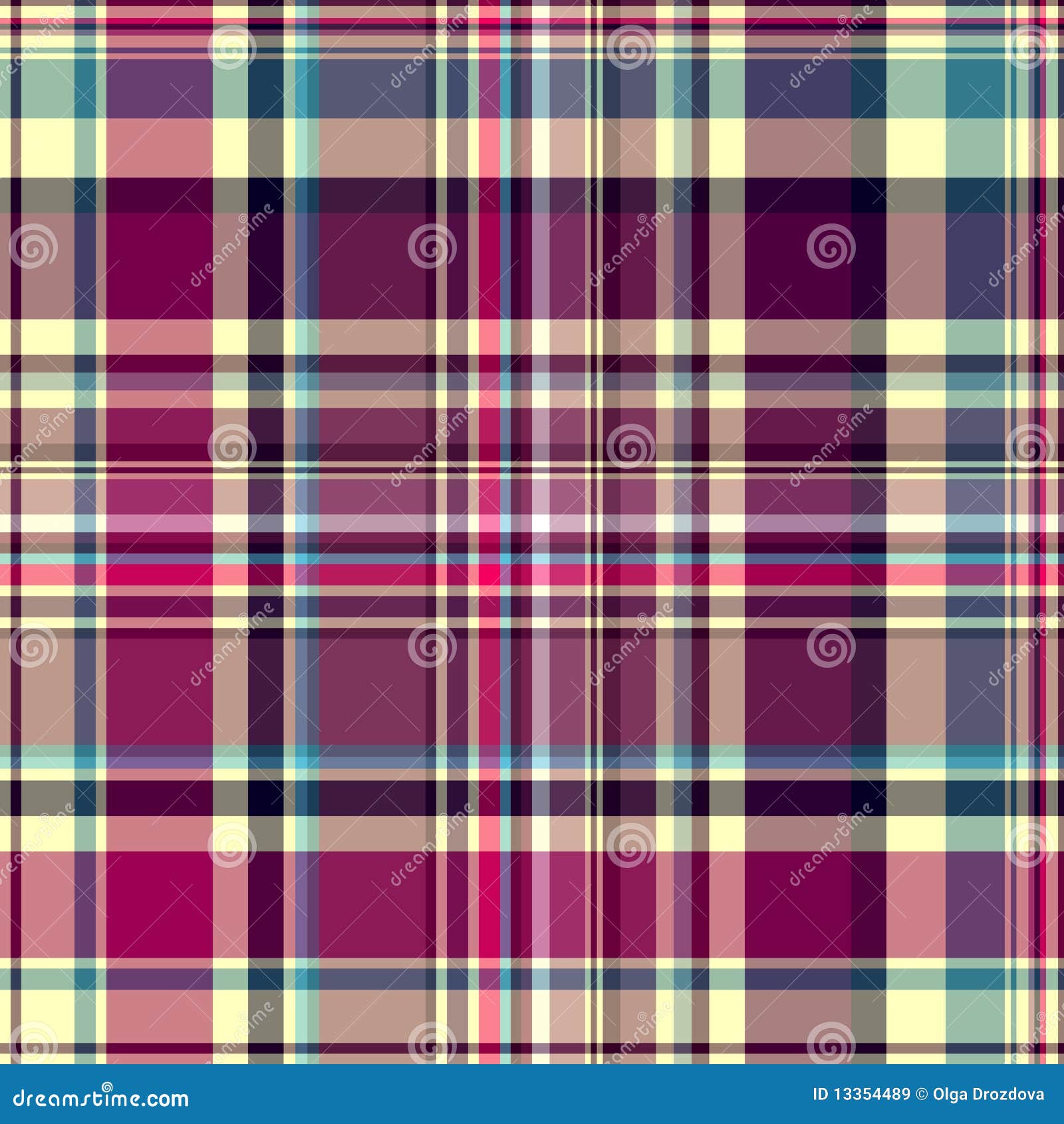 Seamless Checkered Pattern stock vector. Illustration of abstract ...