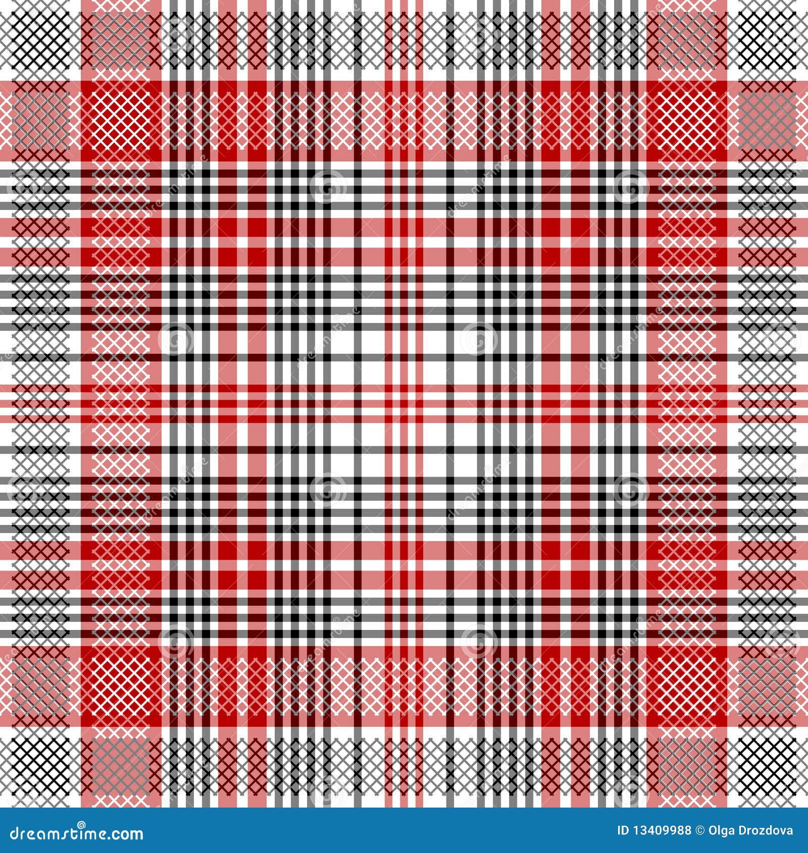Seamless checkered pattern stock vector. Illustration of geometric ...