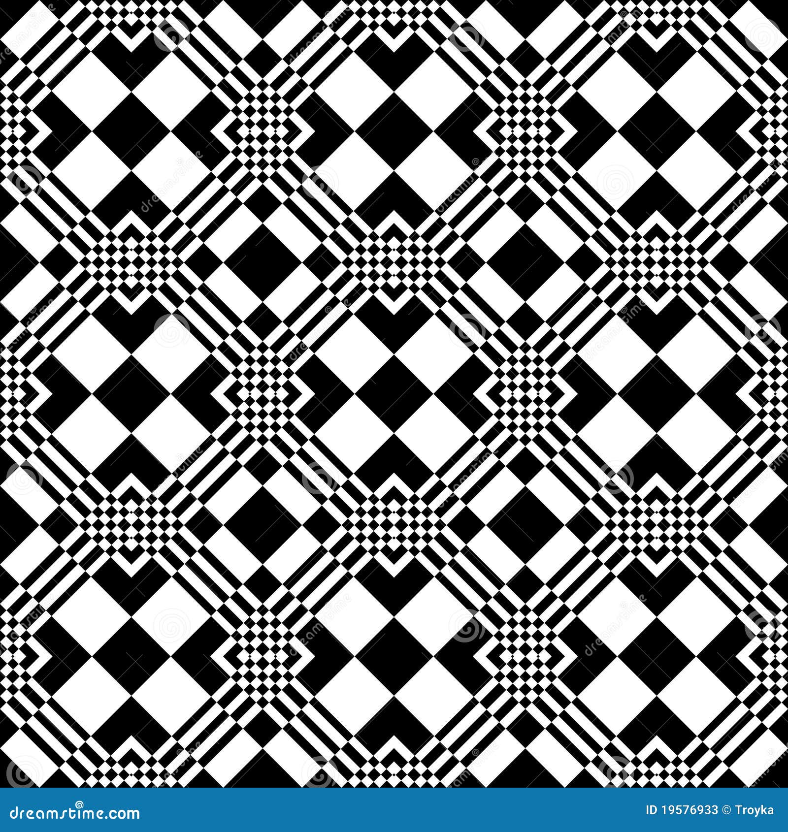 Seamless Checkered Pattern. Stock Vector - Illustration of pattern ...