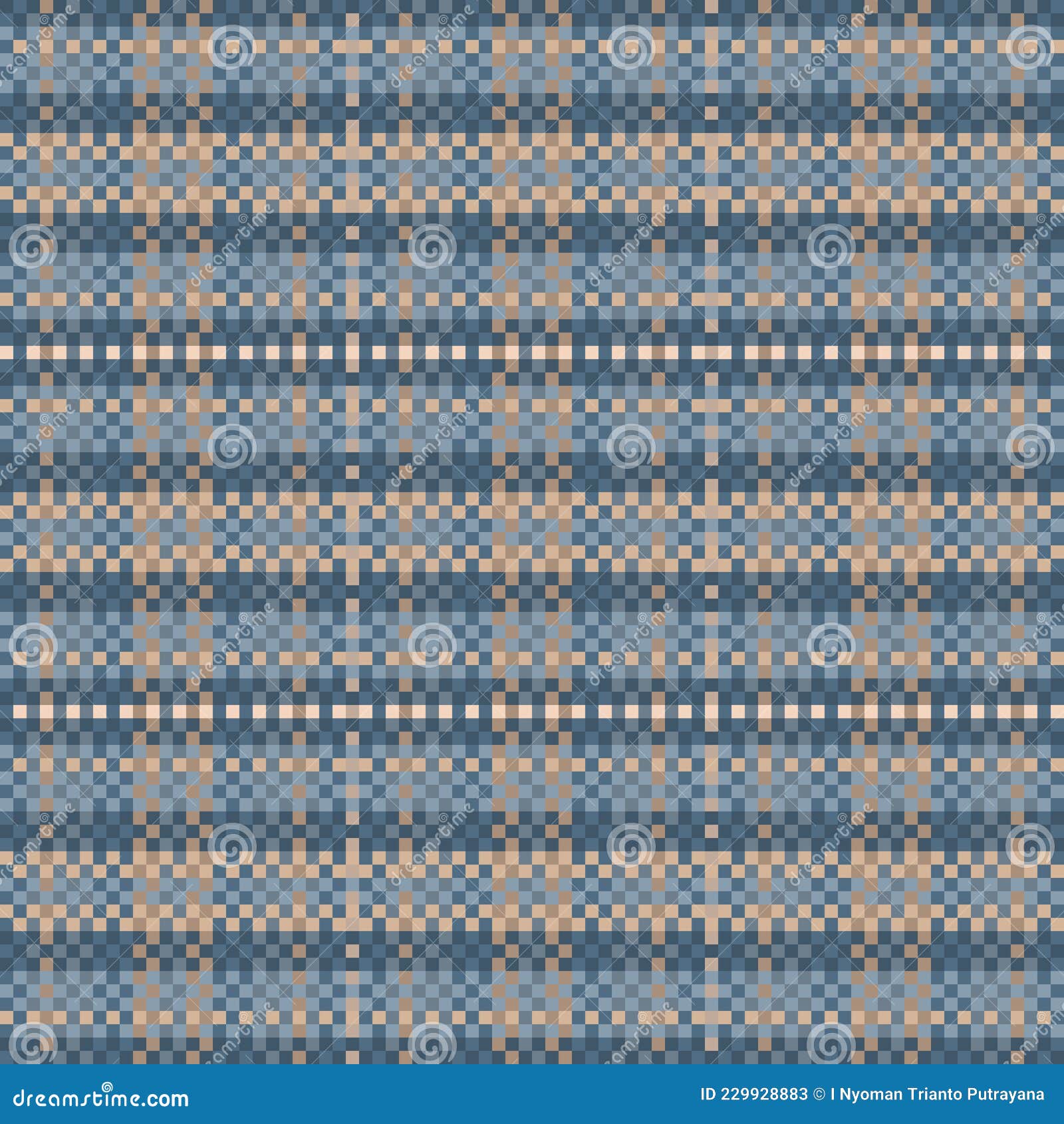 Seamless Checkered Pattern Background. Fabric Texture Stock Vector ...