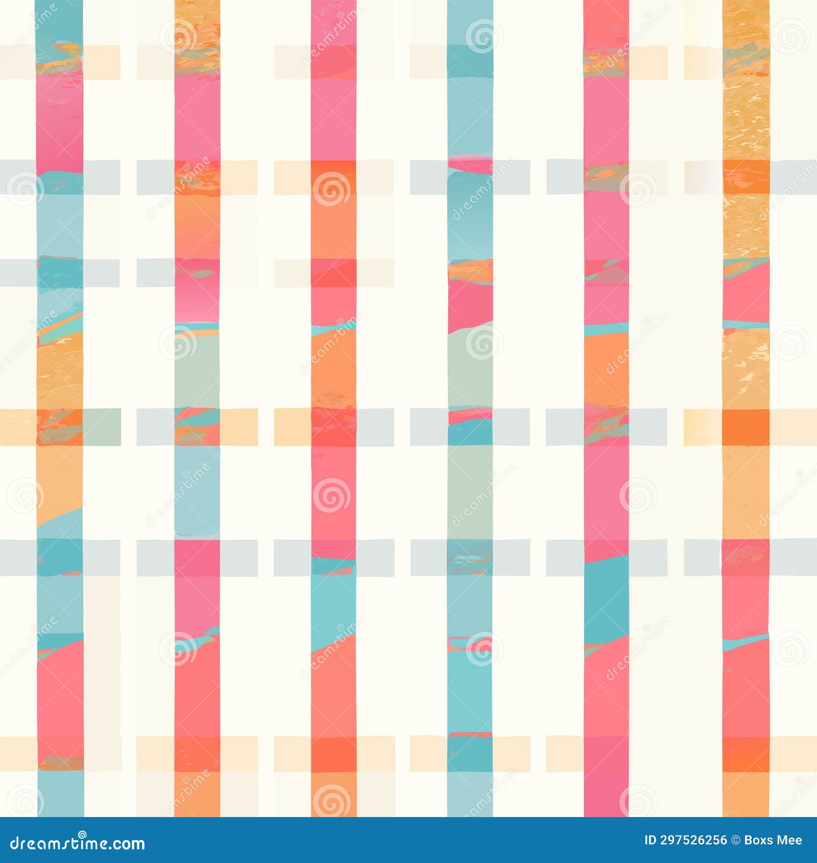 Seamless Checkered Pattern in Retro Style. Vector Illustration Stock ...