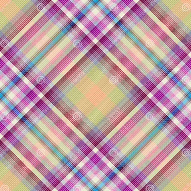 Seamless Checkered Pattern with Strips Stock Illustration ...