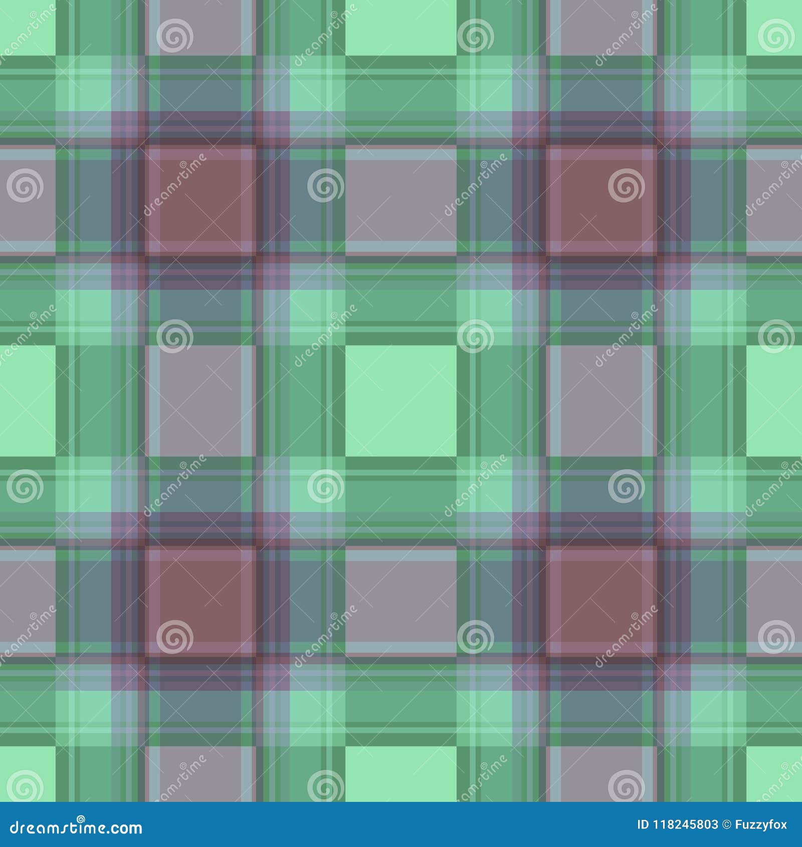 Seamless Checkered Plaid Pattern Stock Illustration - Illustration of ...