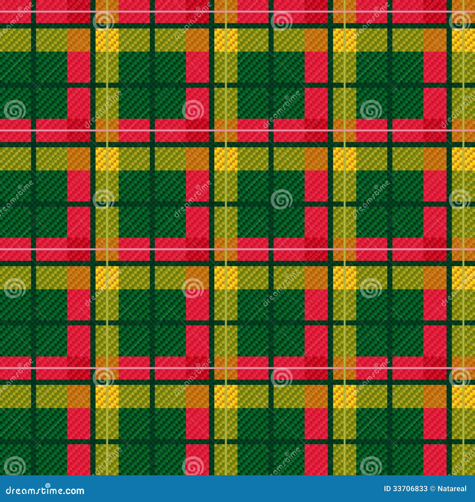 Seamless Checkered Vector Bright Pattern Stock Vector - Illustration of ...