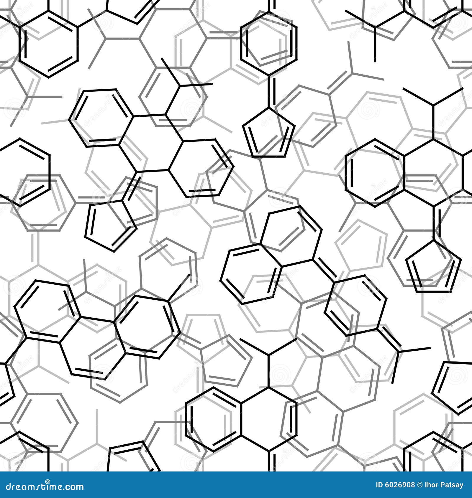 Seamless chemical pattern stock vector. Illustration of grey - 6026908