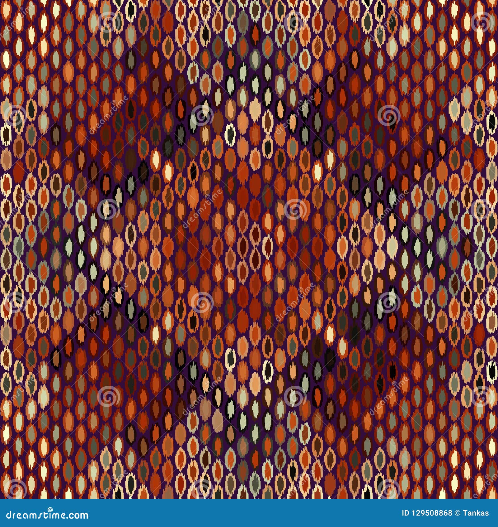 Seamless Geometric Pattern, Based on Ikat Fabric Style. Stock Vector ... Seamless Geometric Pattern, Based on Ikat Fabric Style. Stock Vector ...