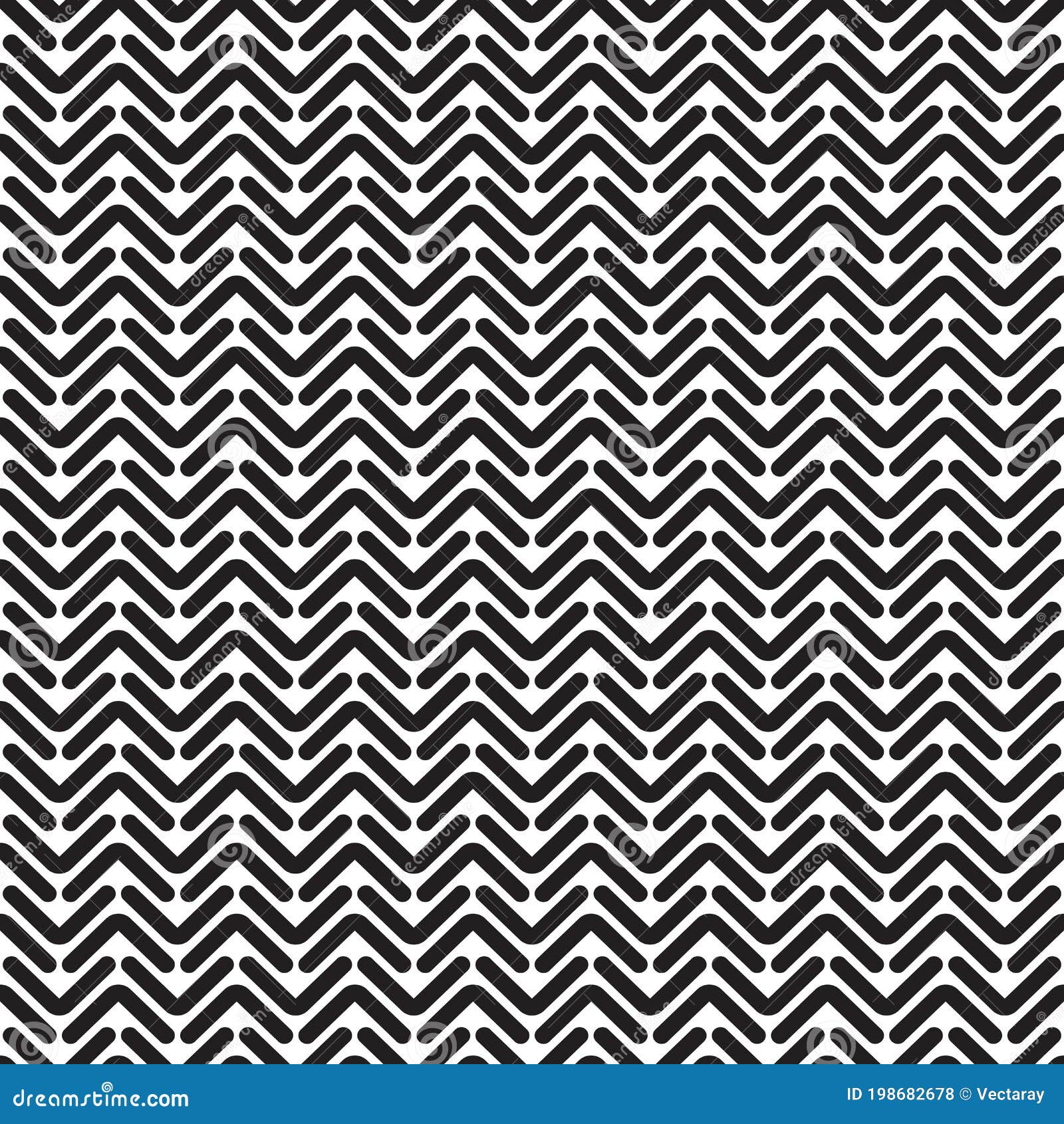 Seamless Abstract Geometric Rounded Herringbone Chevron Background ...