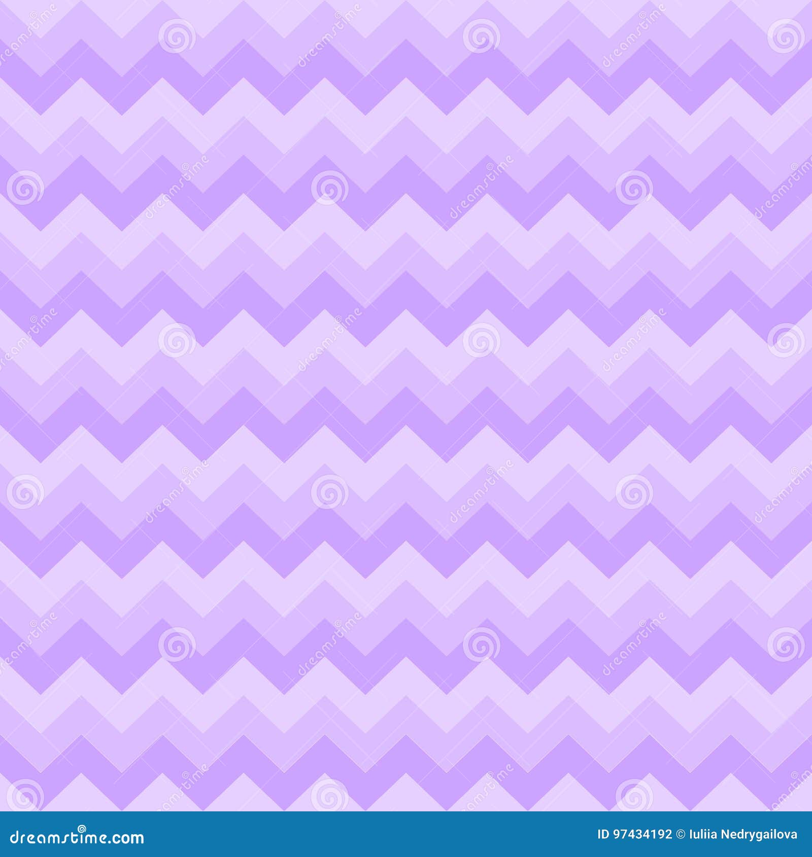 Seamless Chevron Pattern Three Violet Colors. Vector Stock Illustration ...