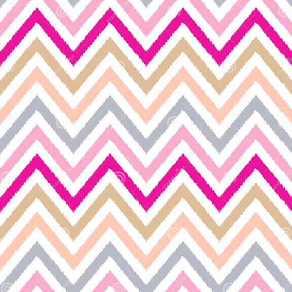 Seamless Chevron Stripes Fabric Pattern Stock Vector - Illustration of ...