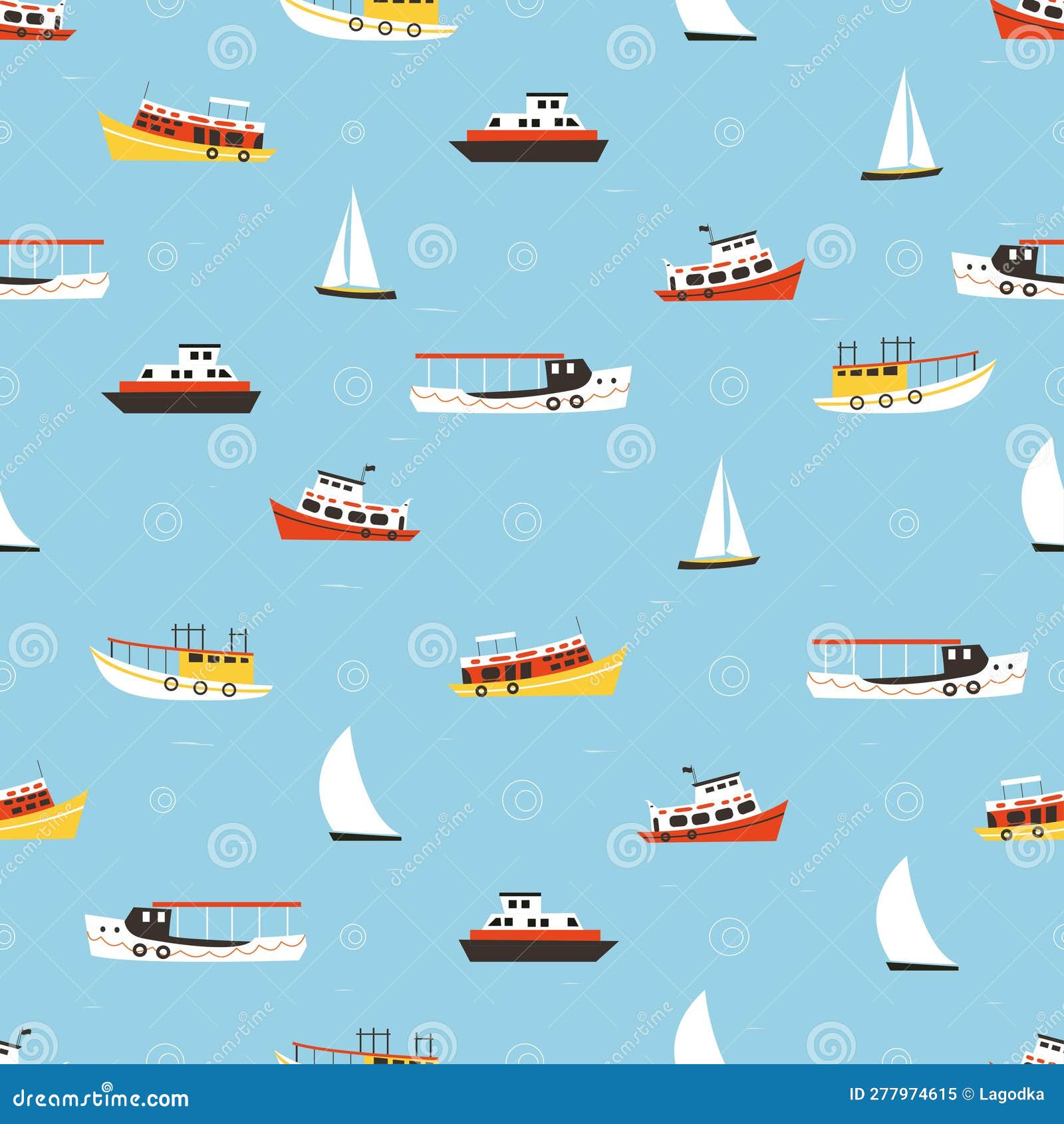 Children`s Boats. Icons, Pictograms. Stock Image | CartoonDealer.com ...