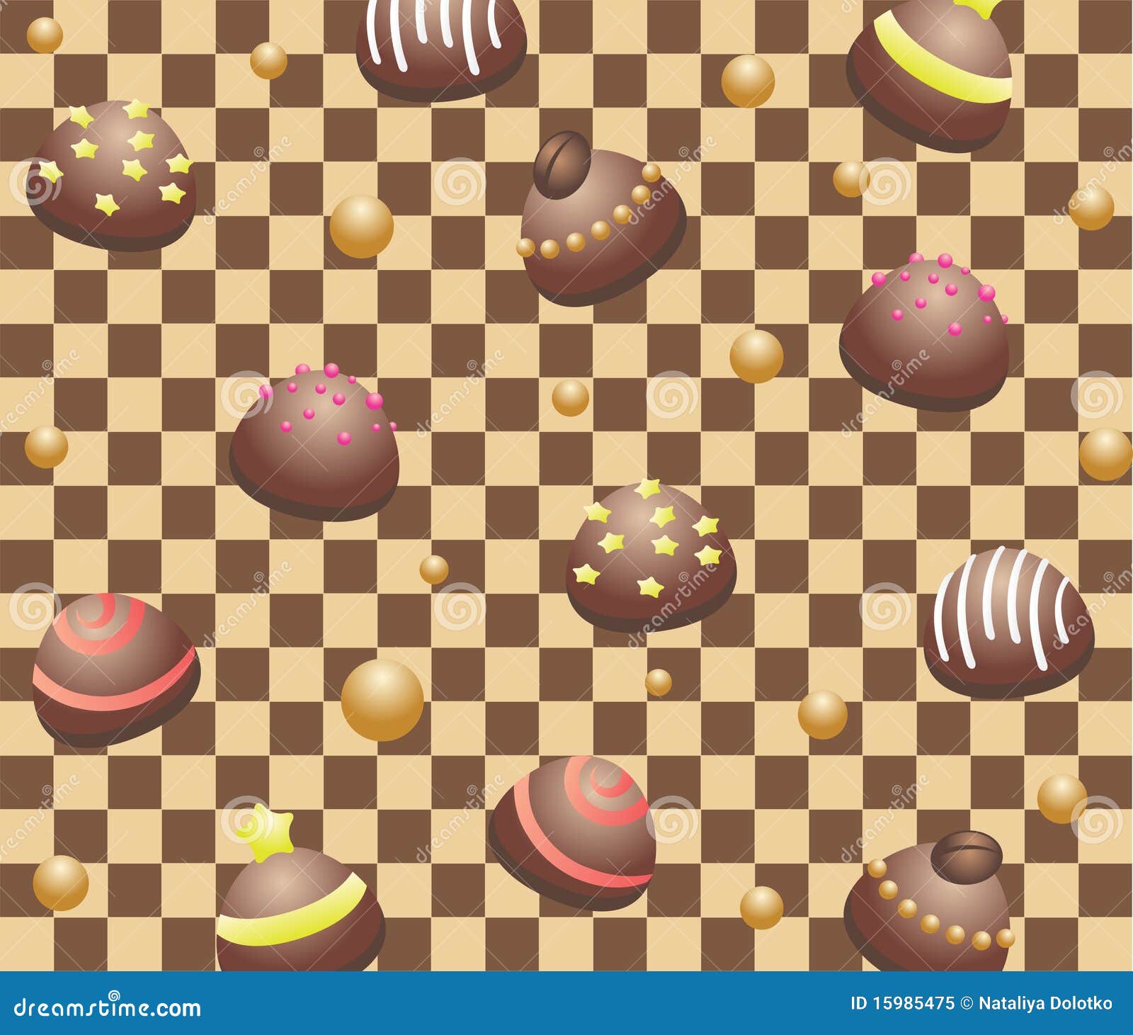 Seamless Chocolate Factory Texture. Seamless Hi-res (8000x8000) Texture ...