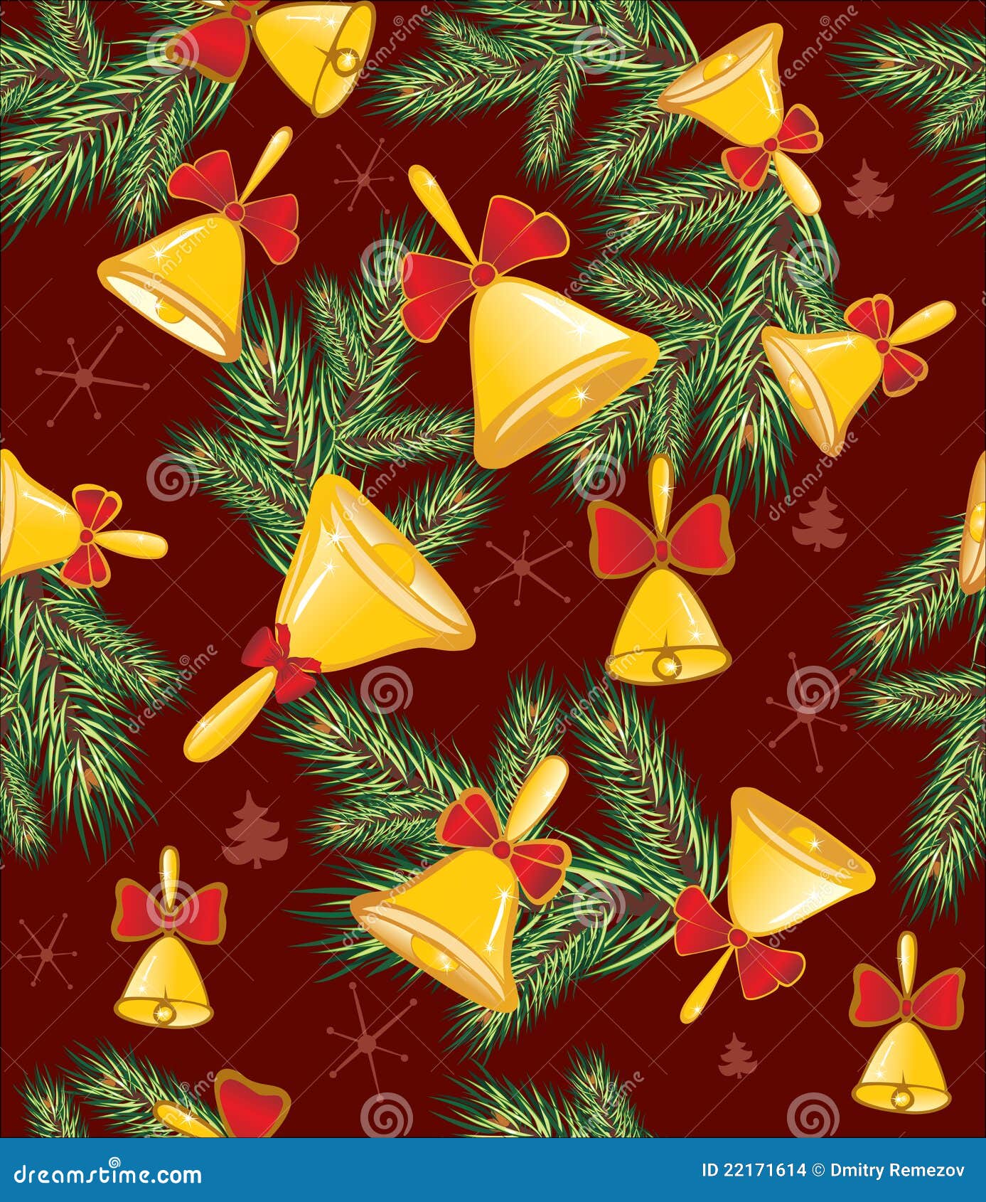 Seamless Christmas Background Stock Vector - Illustration of flake ...