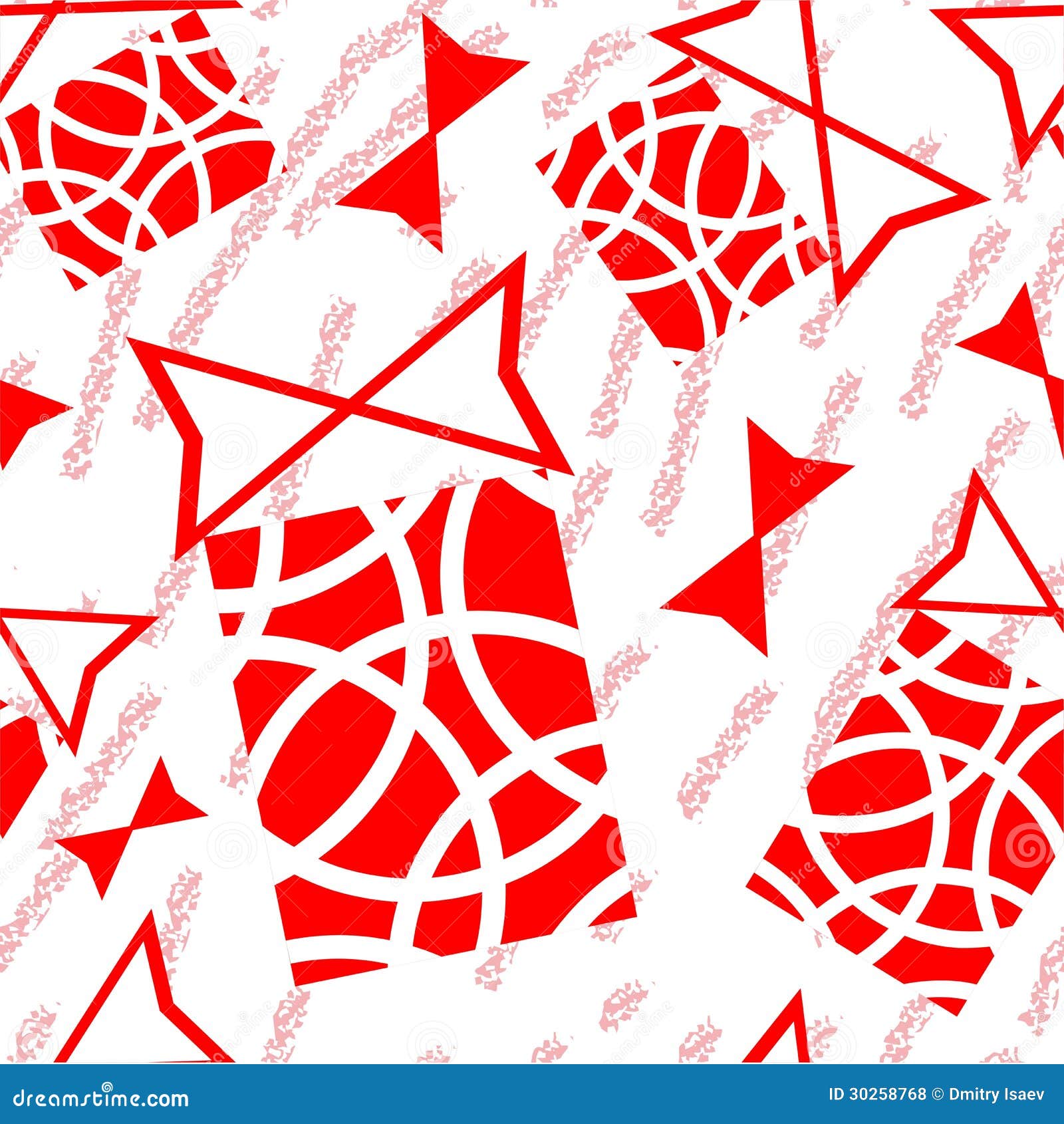 Seamless Christmas Candle Grunge Texture 542 Stock Vector ...