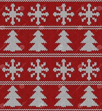 Seamless Christmas pattern stock vector. Illustration of fiber - 35281670
