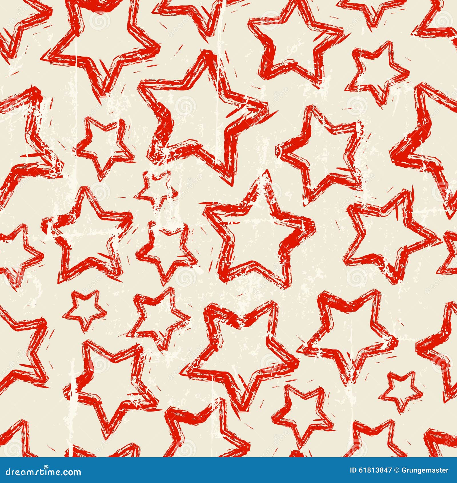 Seamless Christmas Star Pattern Stock Vector - Illustration of vector ...