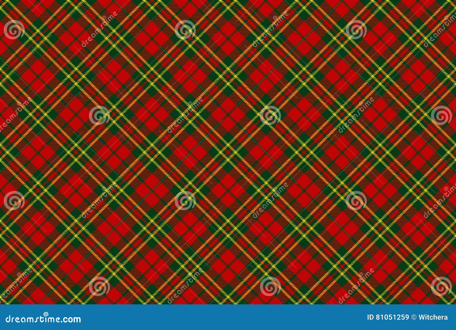 Seamless Christmas Tartan Pattern Stock Vector - Illustration of ...