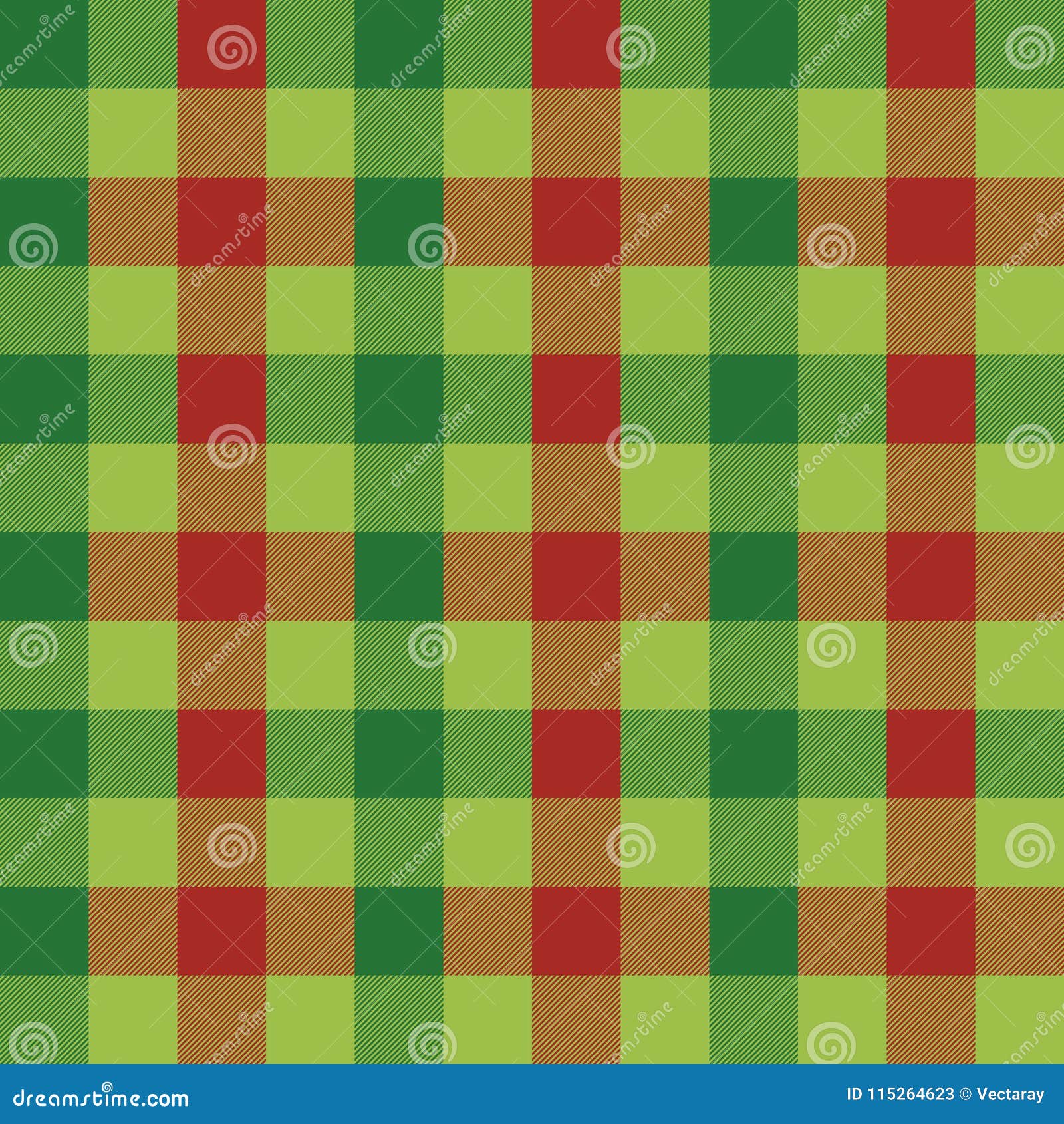 Seamless Christmas Wrapping Paper Pattern Stock Illustration ...