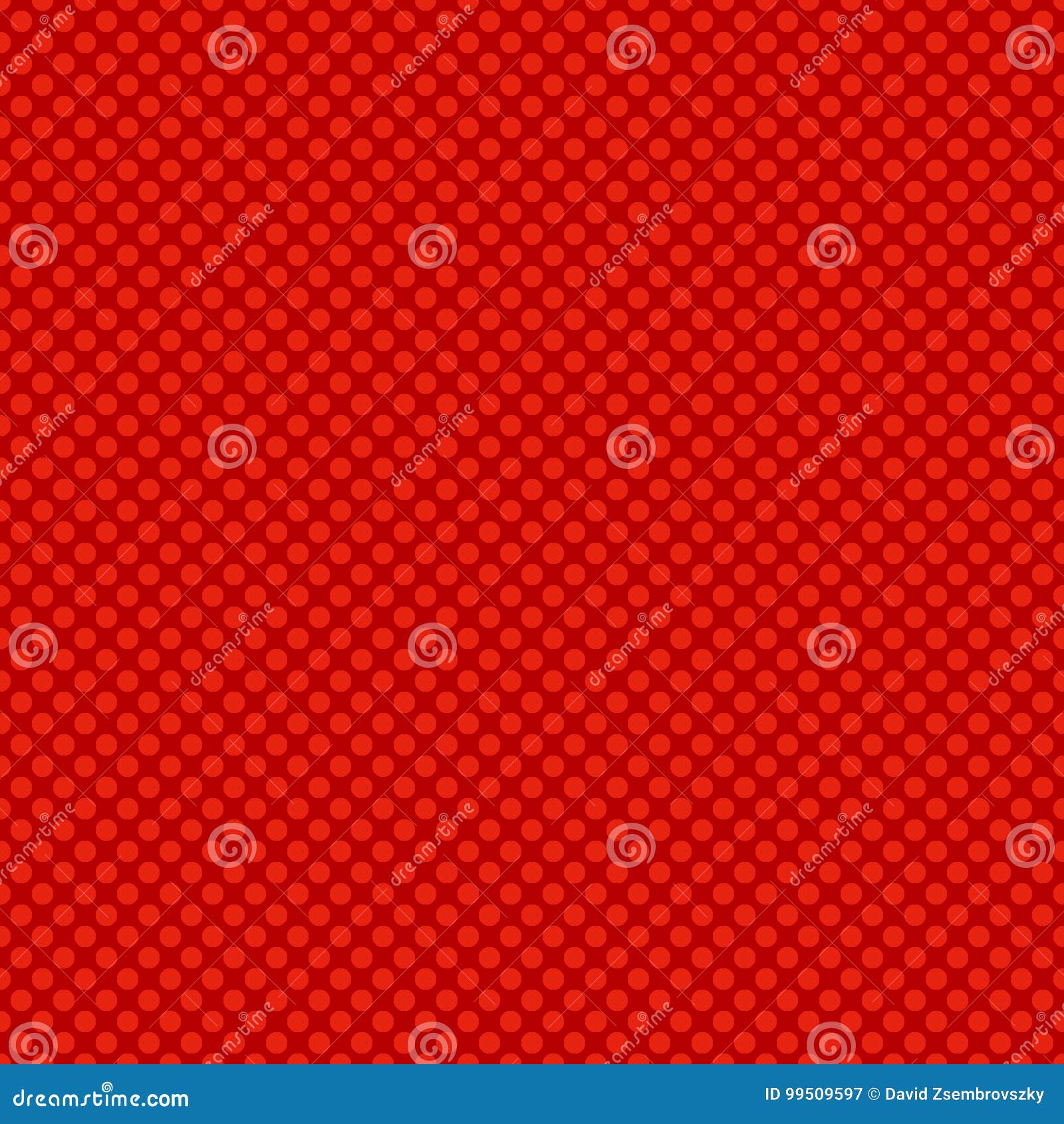 Seamless Circle Background - Vector Graphic from Red Dot Pattern Stock ...