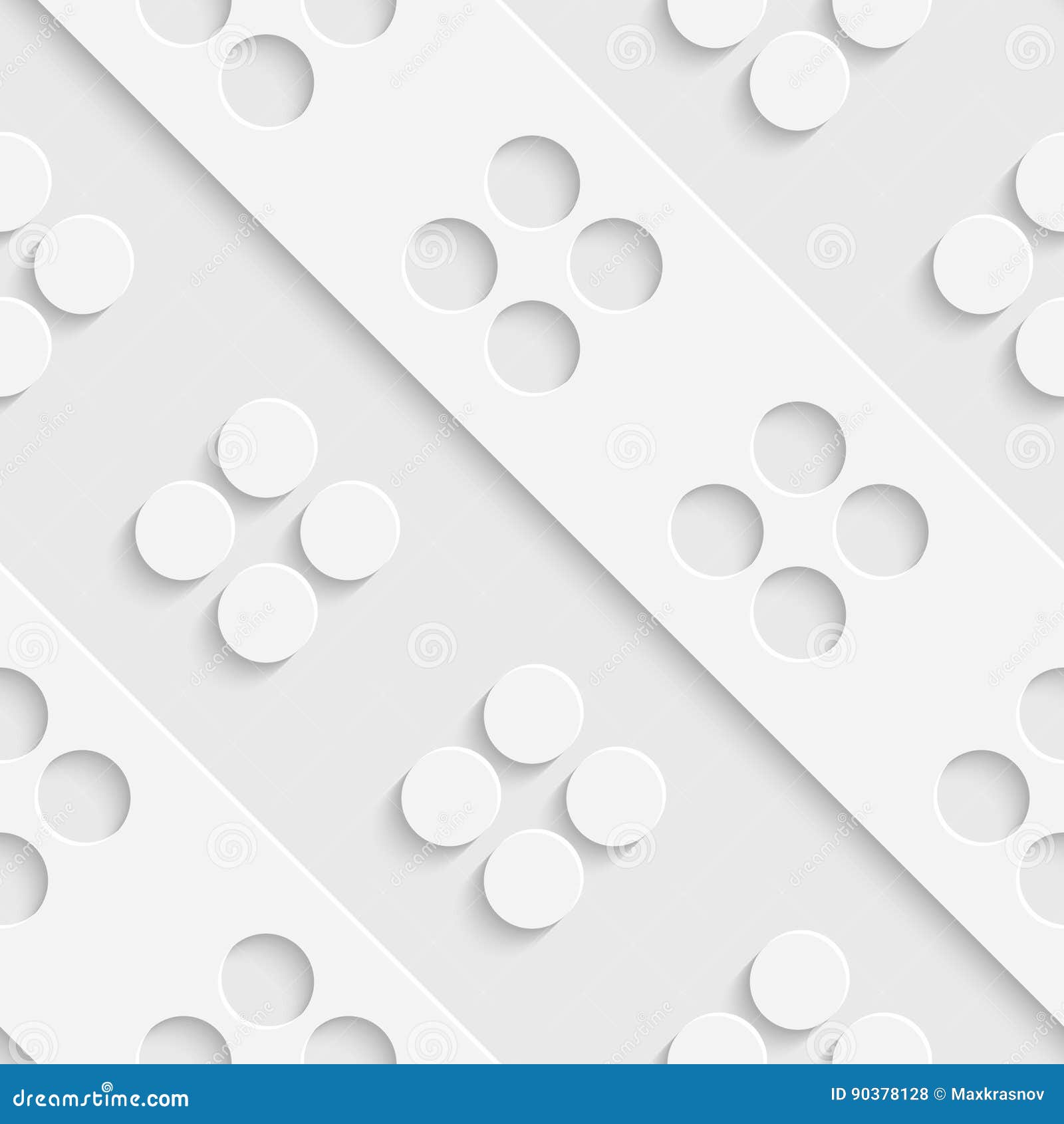 Seamless Circle and Diagonal Stripe Pattern Stock Vector - Illustration ...