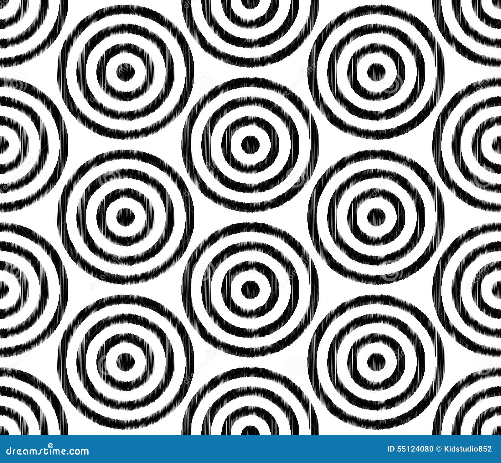 Seamless Circle Mesh Textured Pattern Stock Vector - Illustration of ...