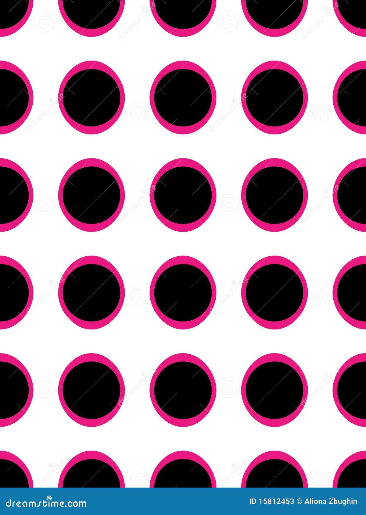 Seamless Circle And Stripe Pattern Vector Illustration | CartoonDealer ...