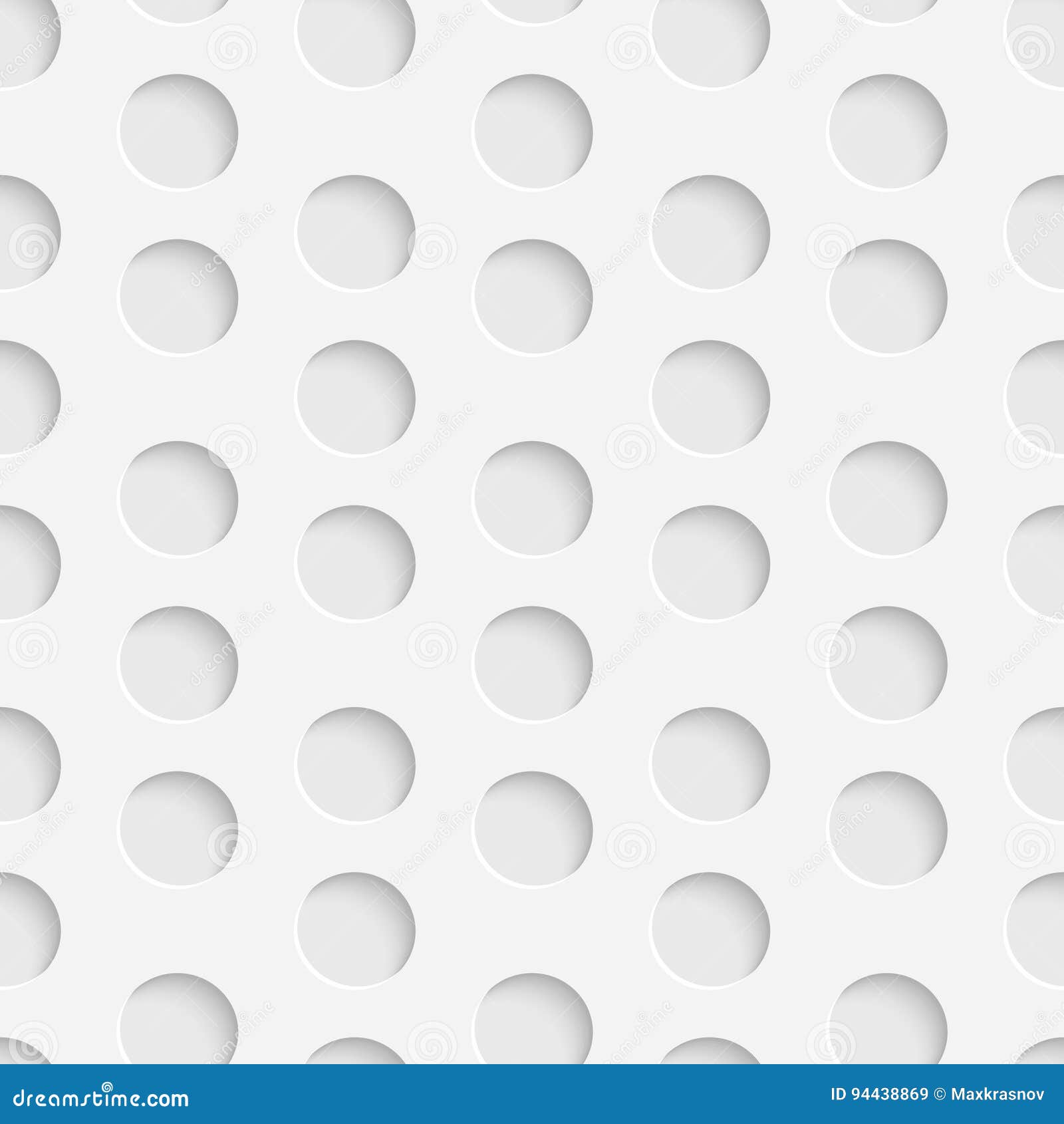 Seamless Circle Pattern stock vector. Illustration of modern - 94438869