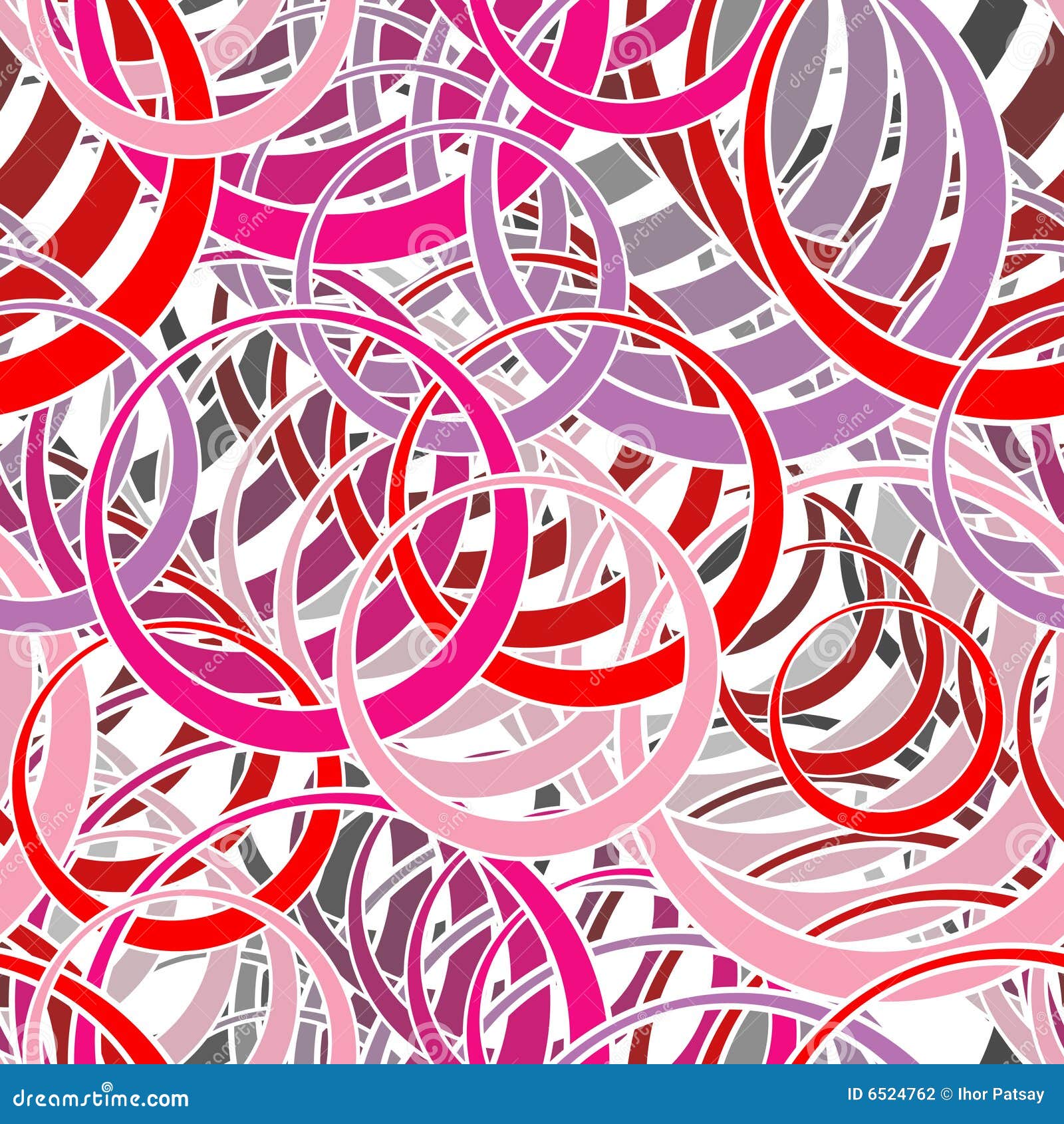 Seamless circle patterns stock vector. Illustration of tiled - 6524762