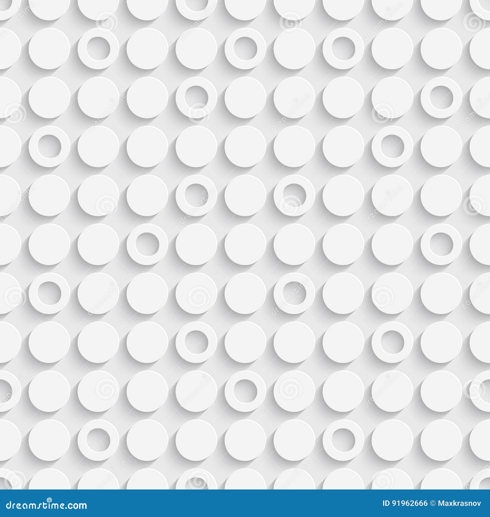 Seamless Circle and Ring Pattern Stock Vector - Illustration of eps10 ...