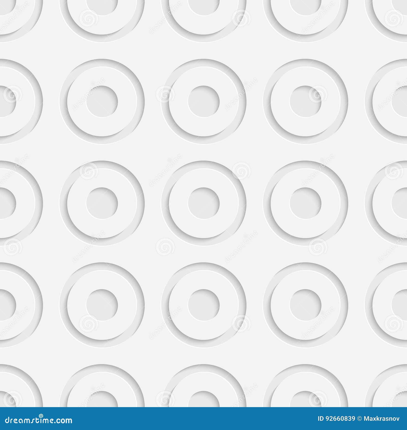 Seamless Circle and Ring Pattern Stock Vector - Illustration of eps10 ...