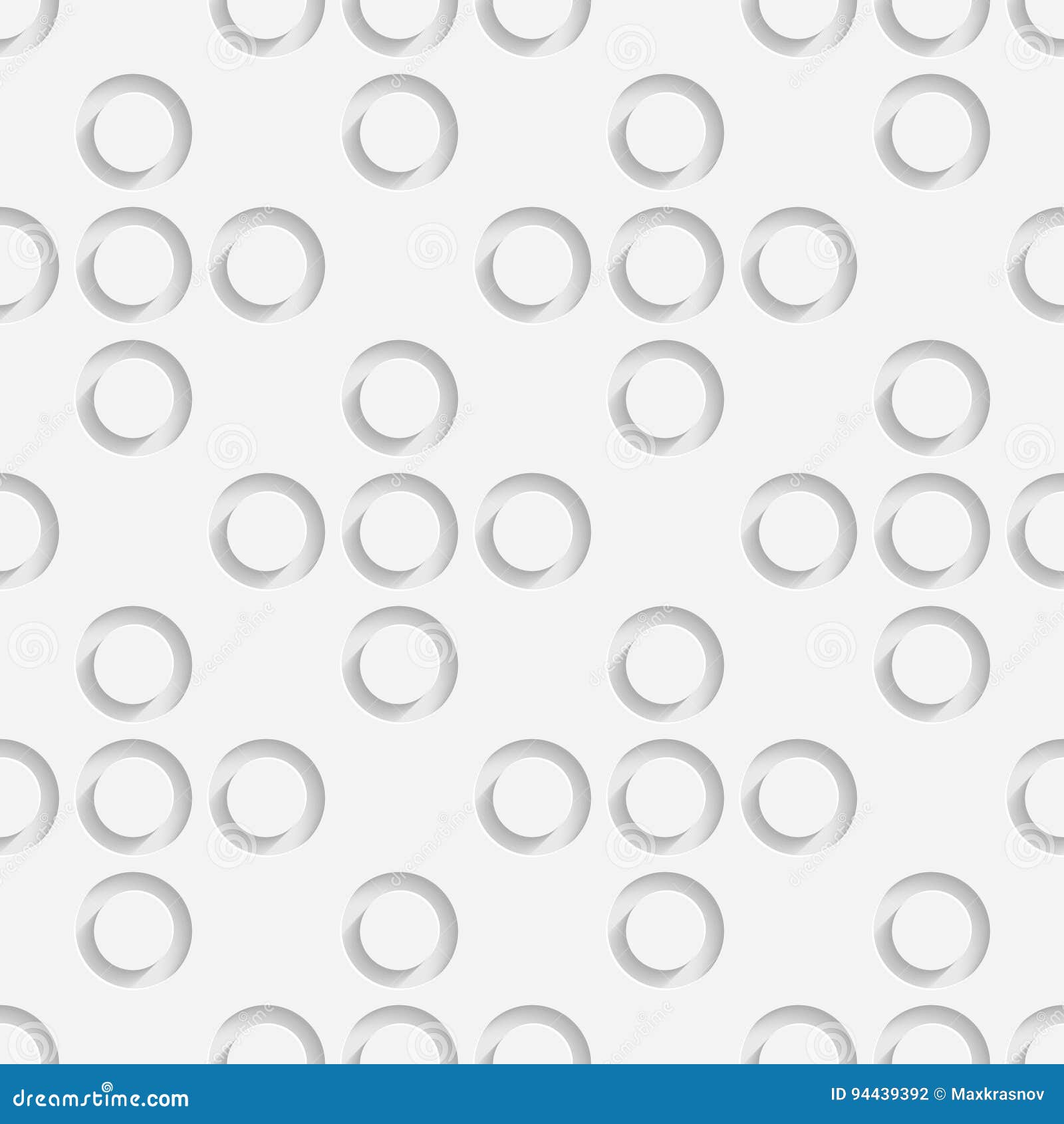 Seamless Circle and Ring Pattern Stock Vector - Illustration of ...