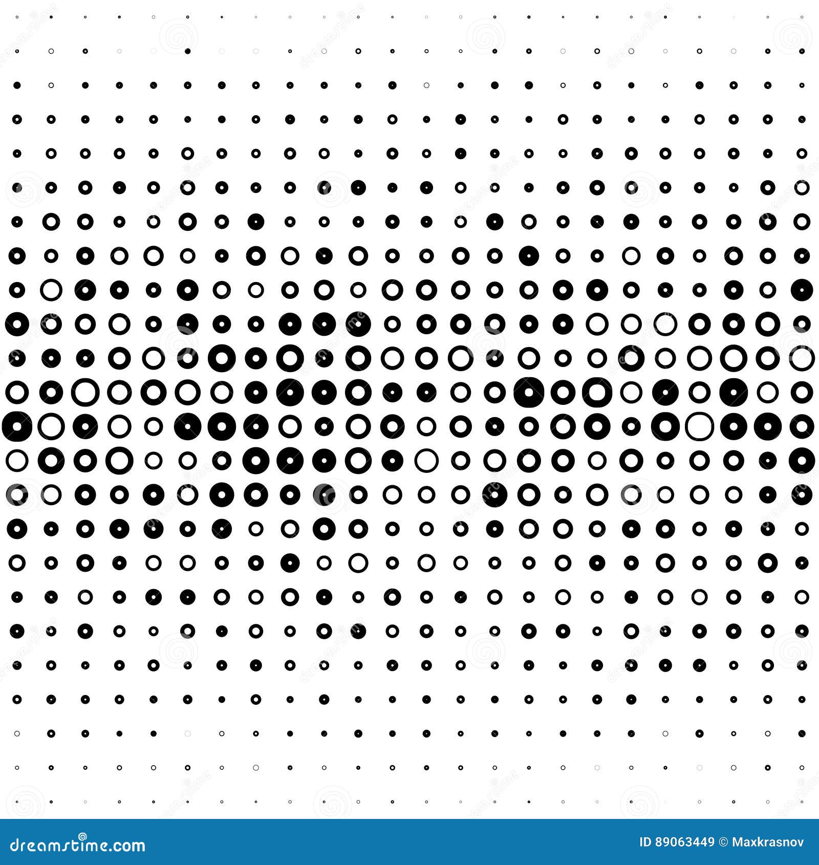 Seamless Circle and Stripe Pattern Stock Vector - Illustration of ...