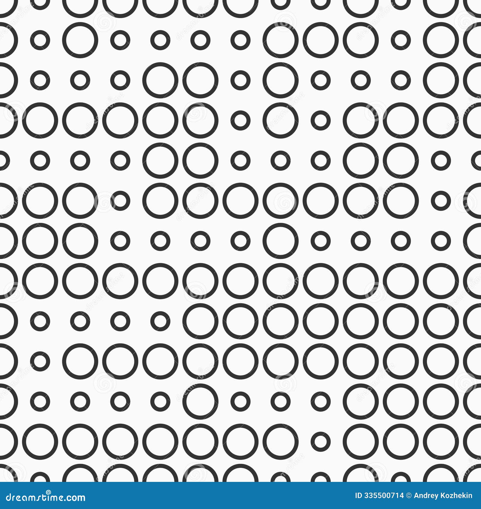Seamless Circles Pattern. Stylish Texture with Small Circles Stock ...