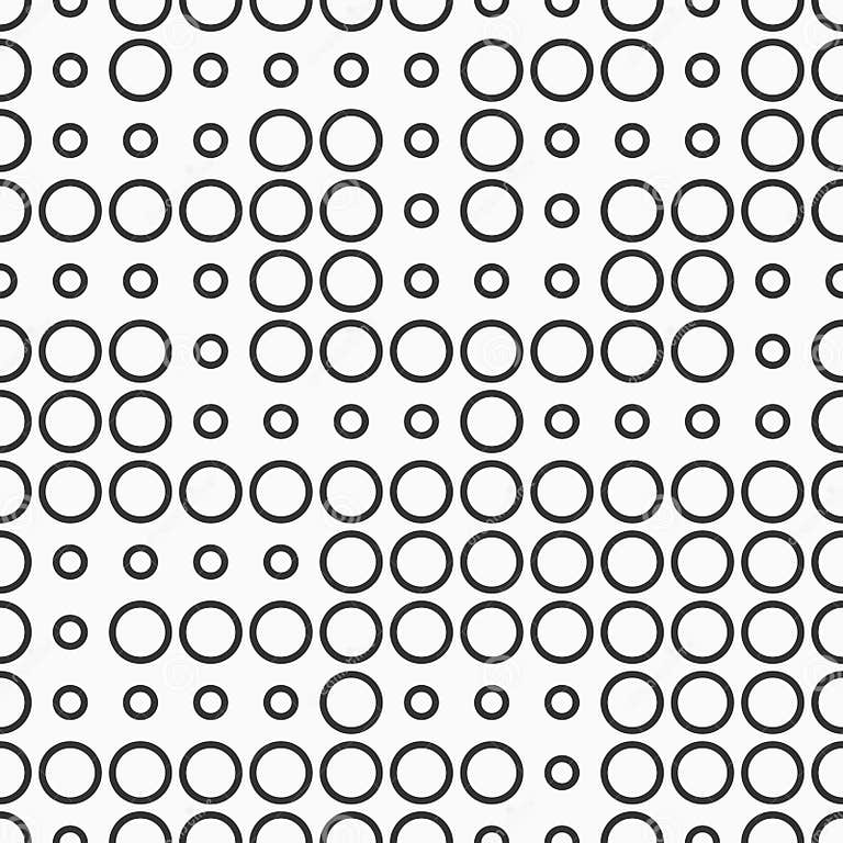 Seamless Circles Pattern. Stylish Texture with Small Circles Stock ...
