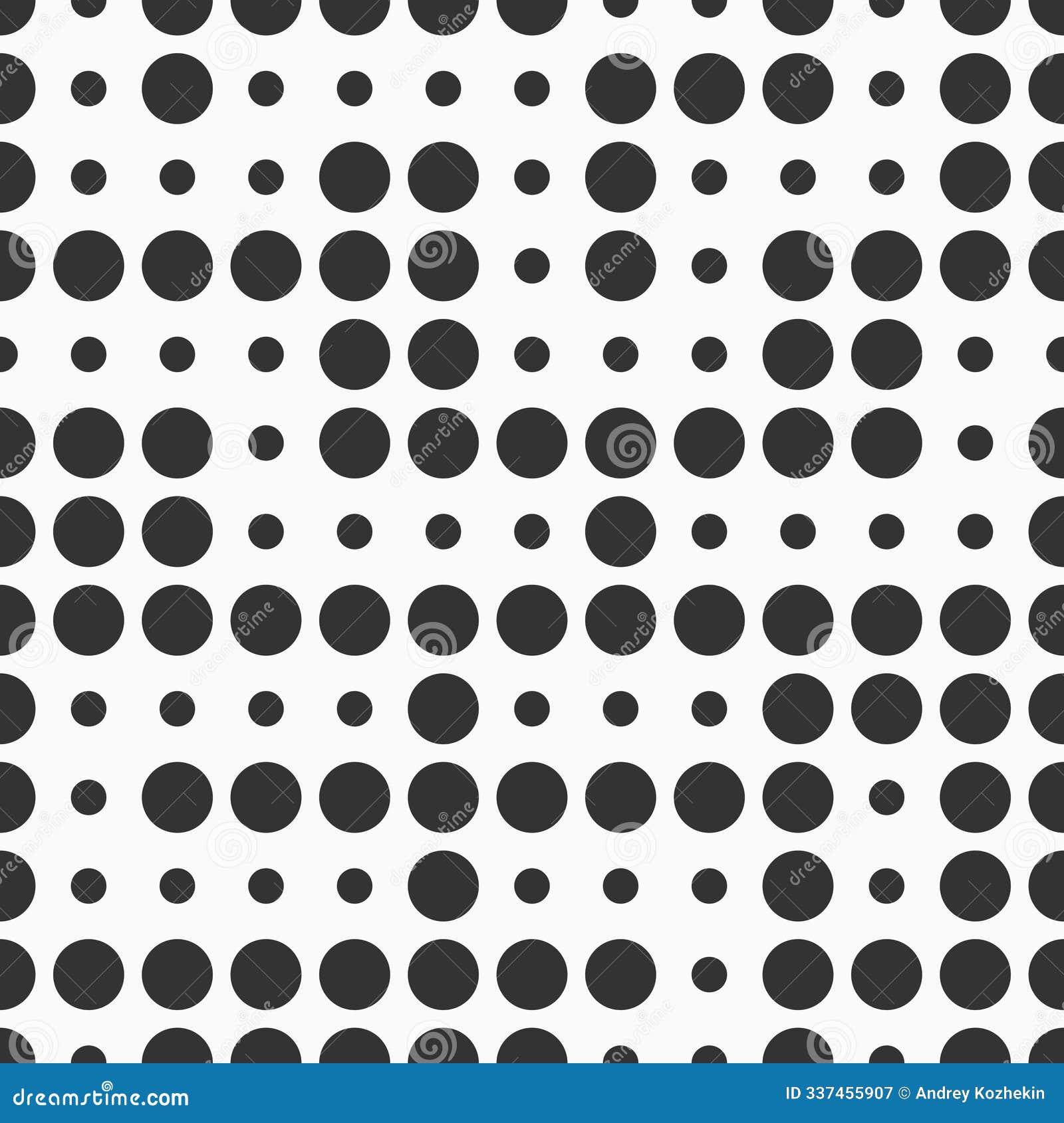 Seamless Circles Pattern. Stylish Texture with Small Circles Stock ...