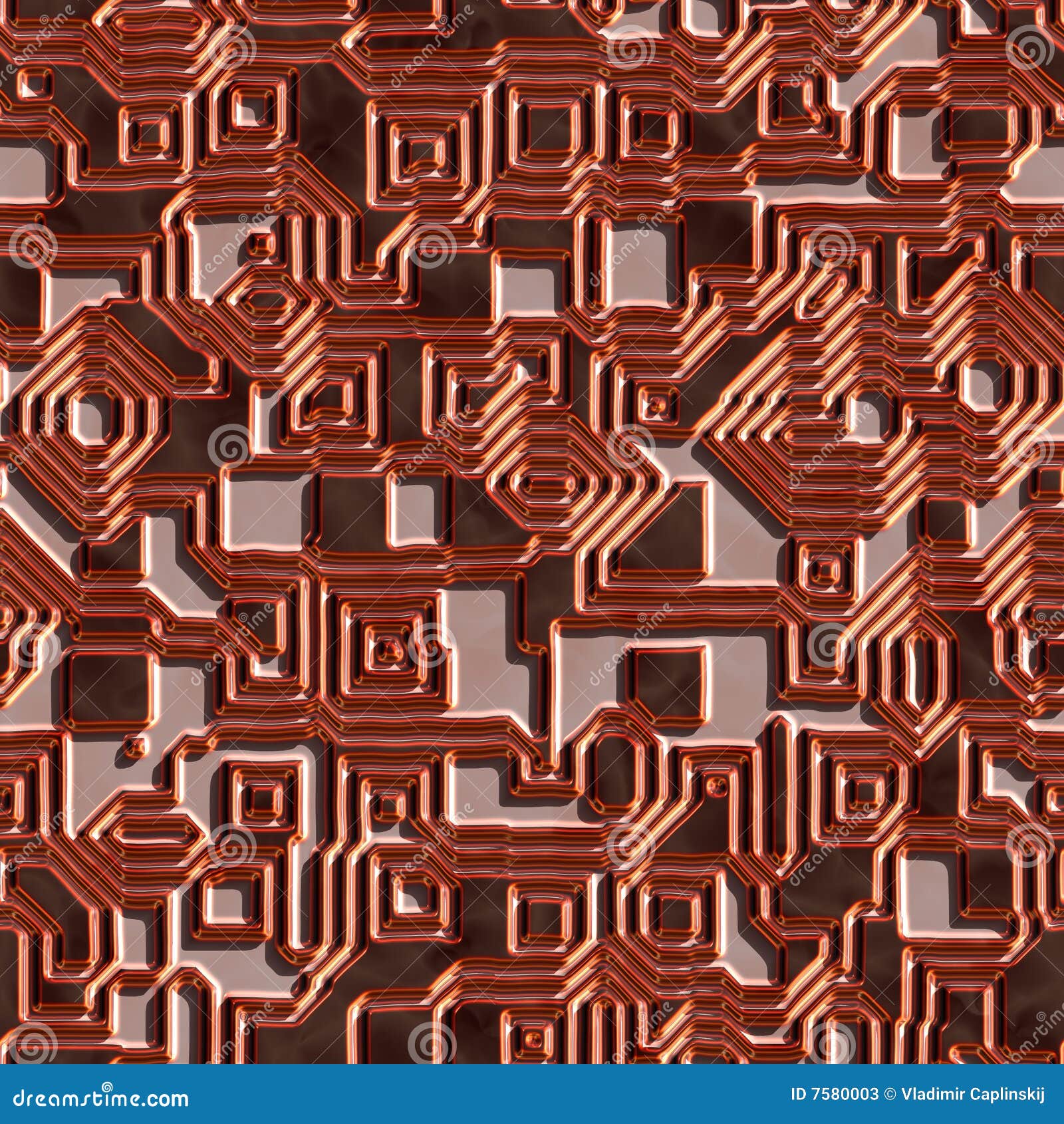 Seamless circuit texture stock illustration. Illustration of computer ...
