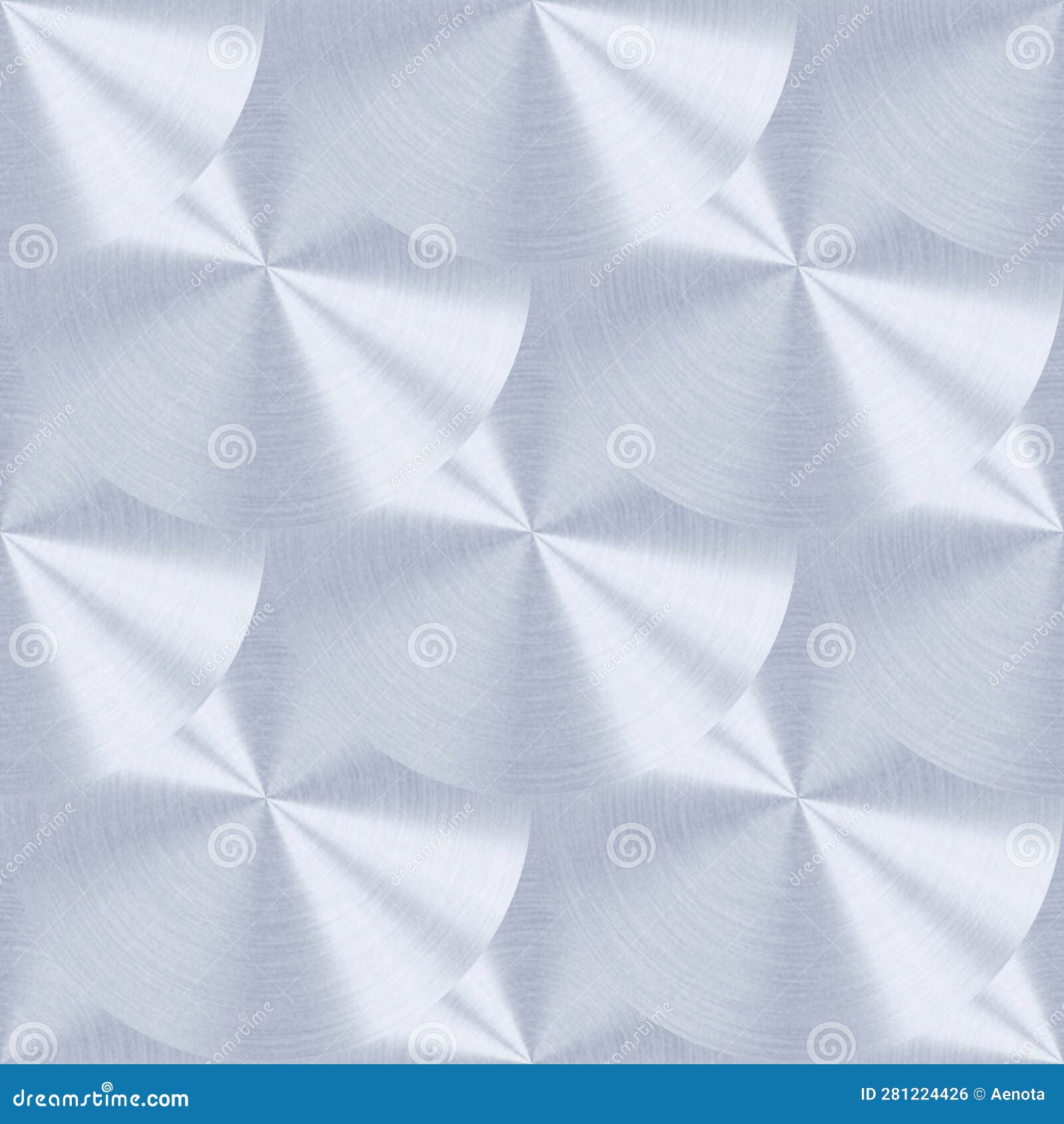 Seamless Circular Brushed Metal Pattern Stock Illustration ...