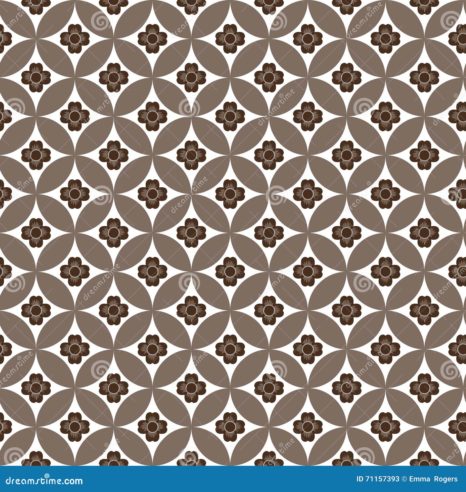 Seamless circular pattern stock illustration. Illustration of ...