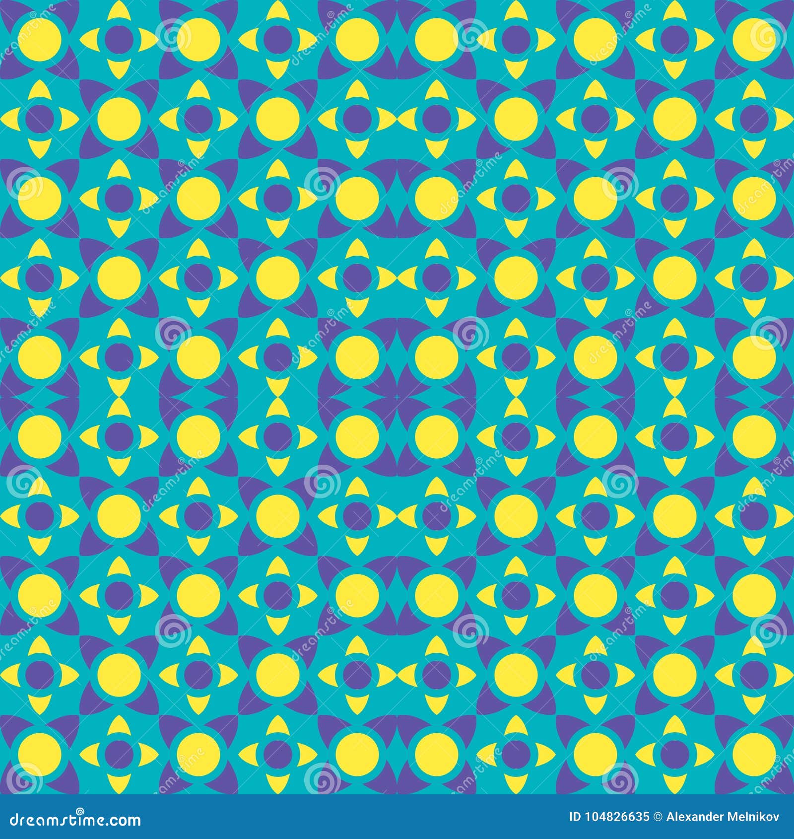 Seamless Classic Geometric Pattern Stock Vector - Illustration of ...