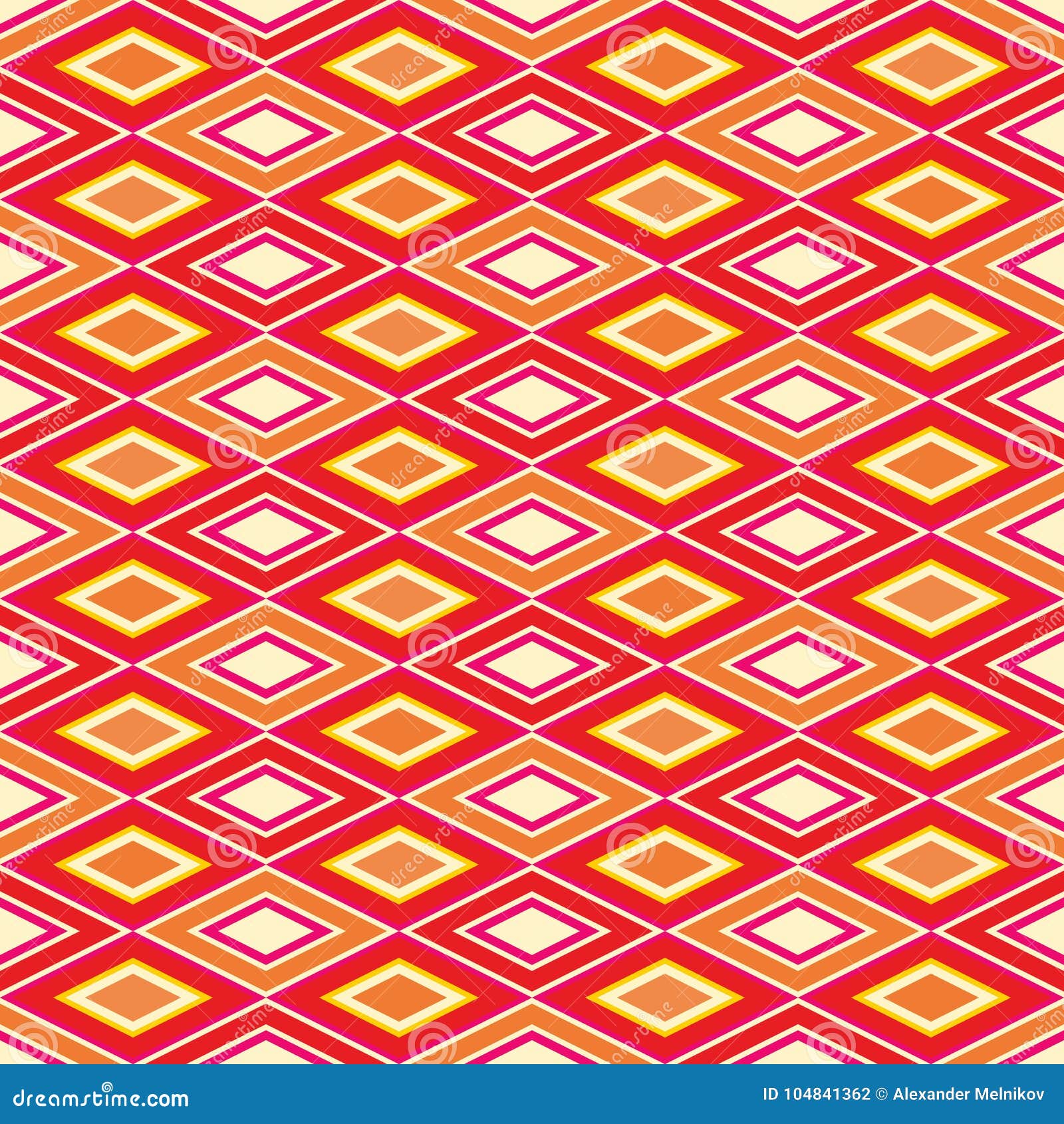 Seamless Classic Geometric Pattern Stock Vector - Illustration of line ...