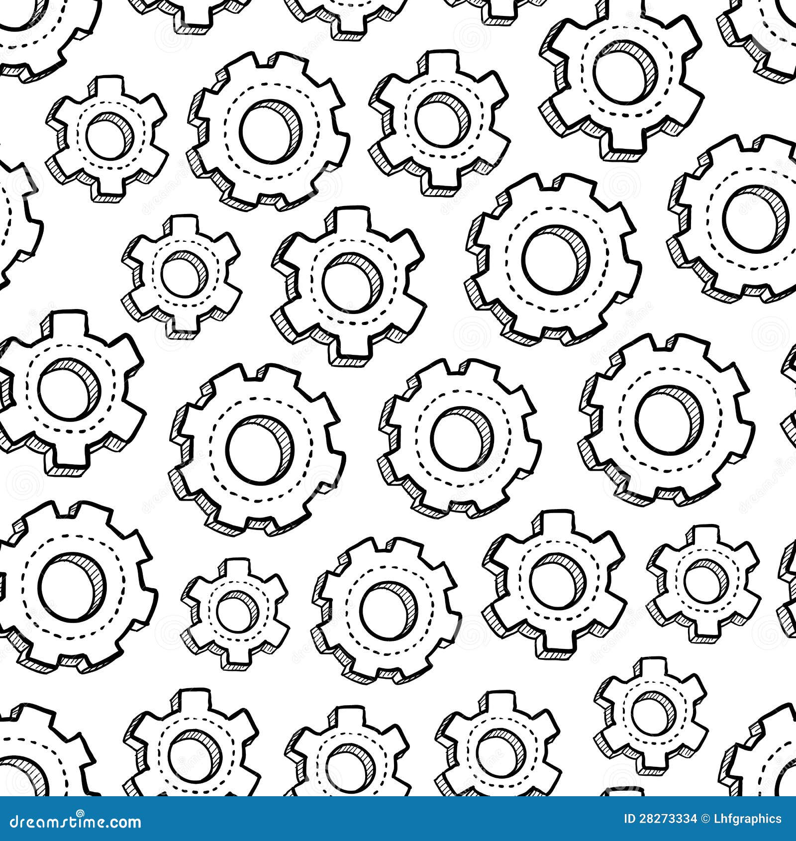 Clockwork Background With Sample Logo Cartoon Vector | CartoonDealer ...