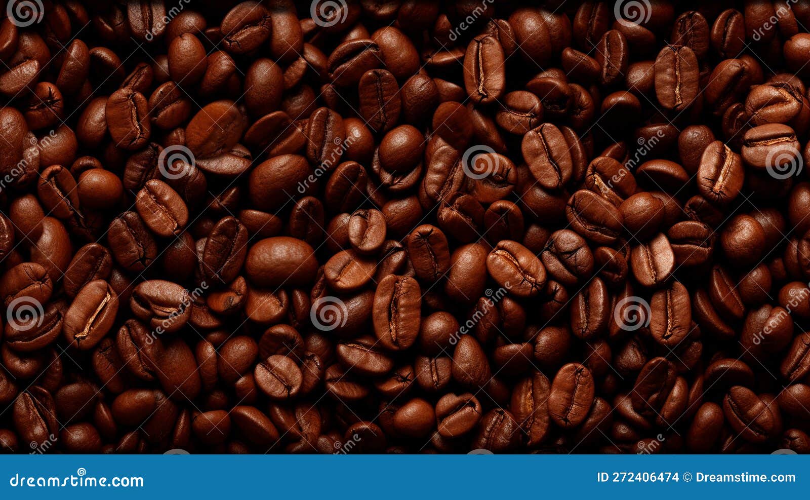 Seamless Coffee Bean Background Wallpaper. Generative AI Stock ...