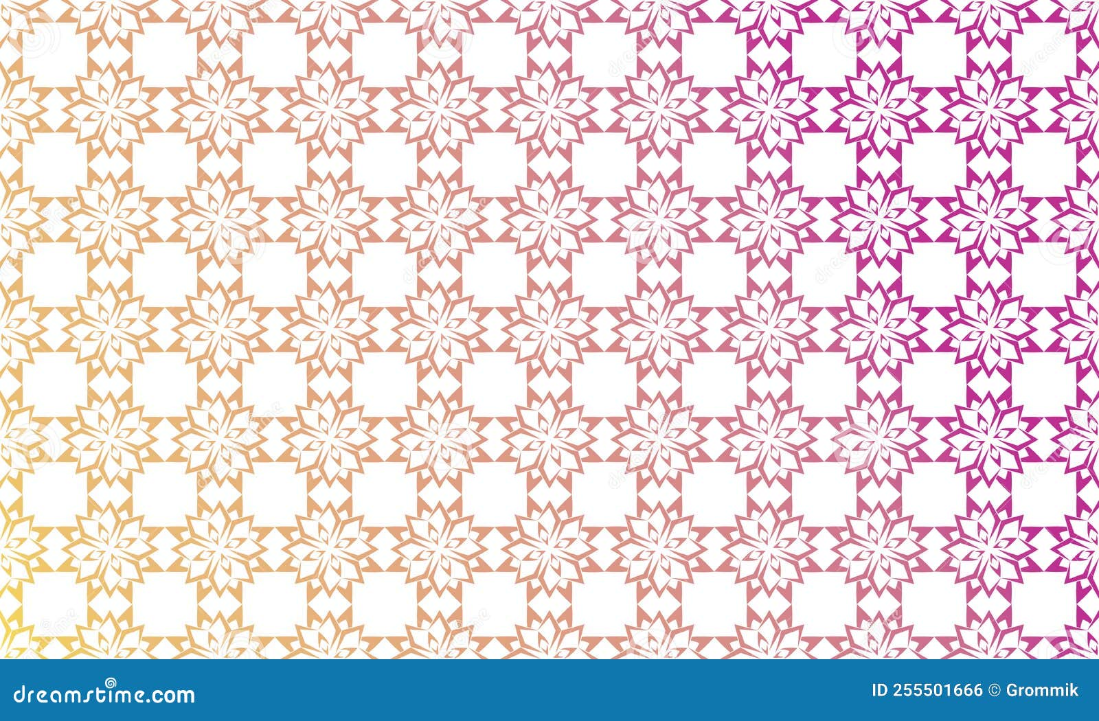 Seamless Color Gradient Ornament. Illustration for Banners, Posters ...