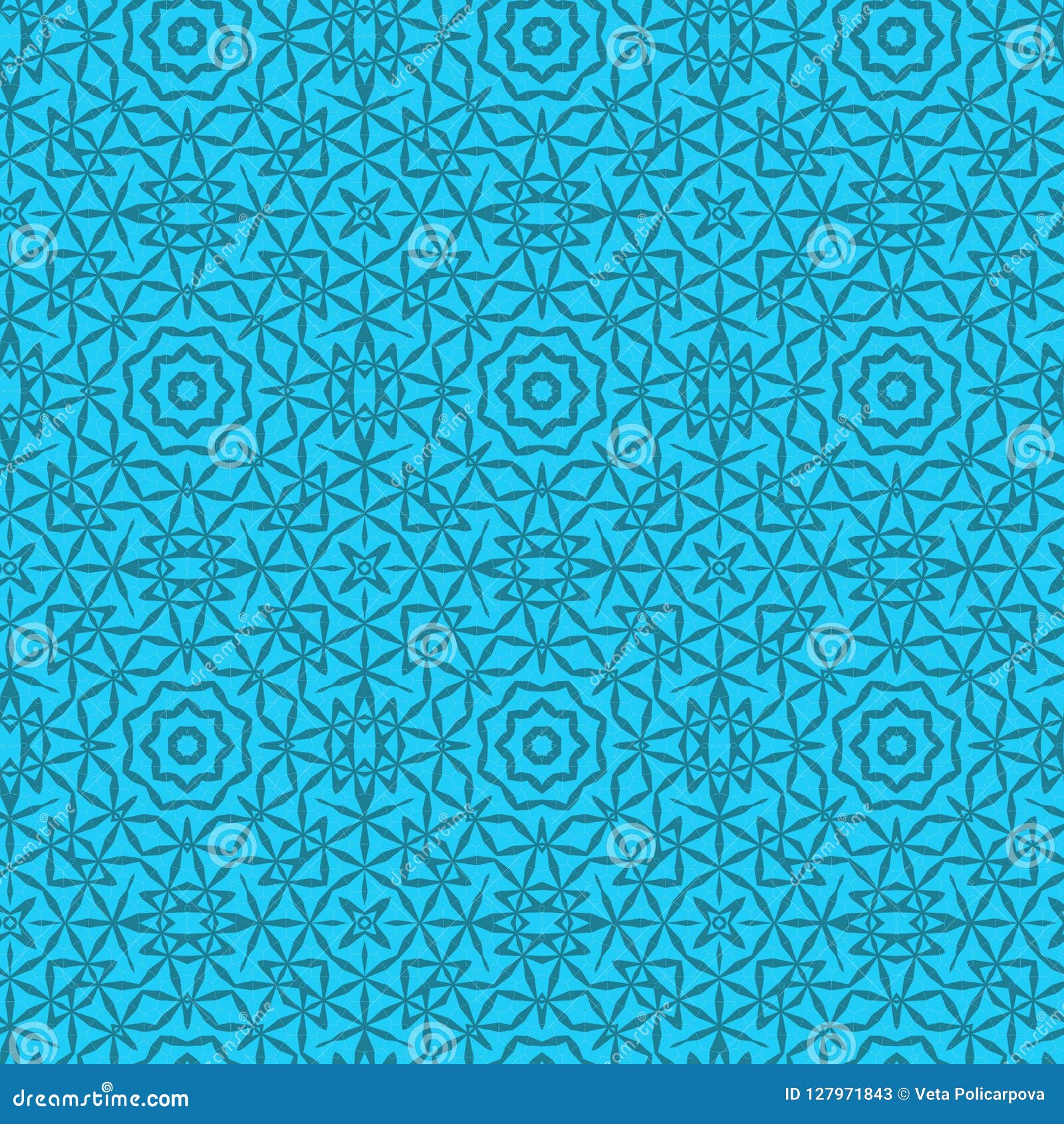 Seamless Color Pattern from a Variety of Geometric Shapes and Li Stock ...